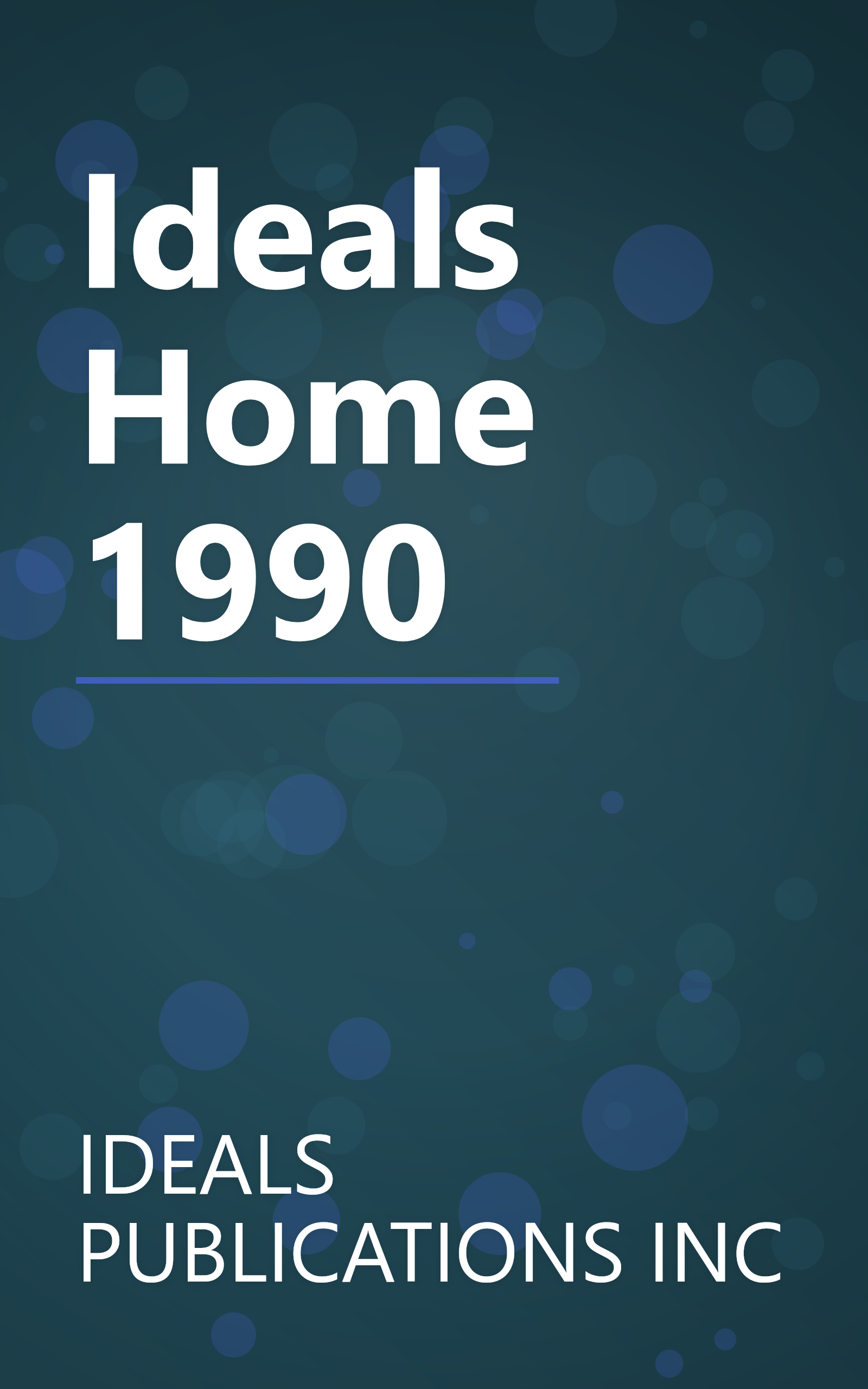 Ideals Home 1990 book cover