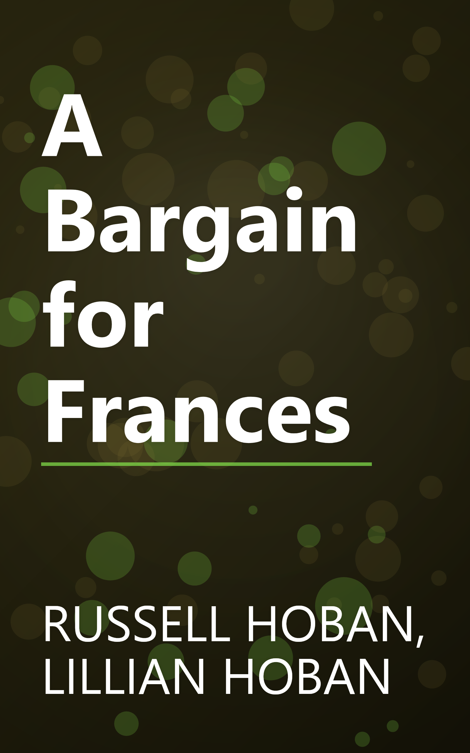 A Bargain for Frances book cover