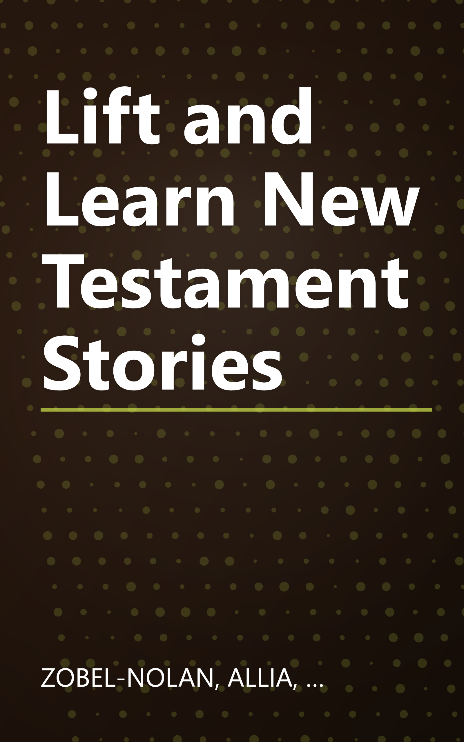 Lift and Learn New Testament Stories book cover