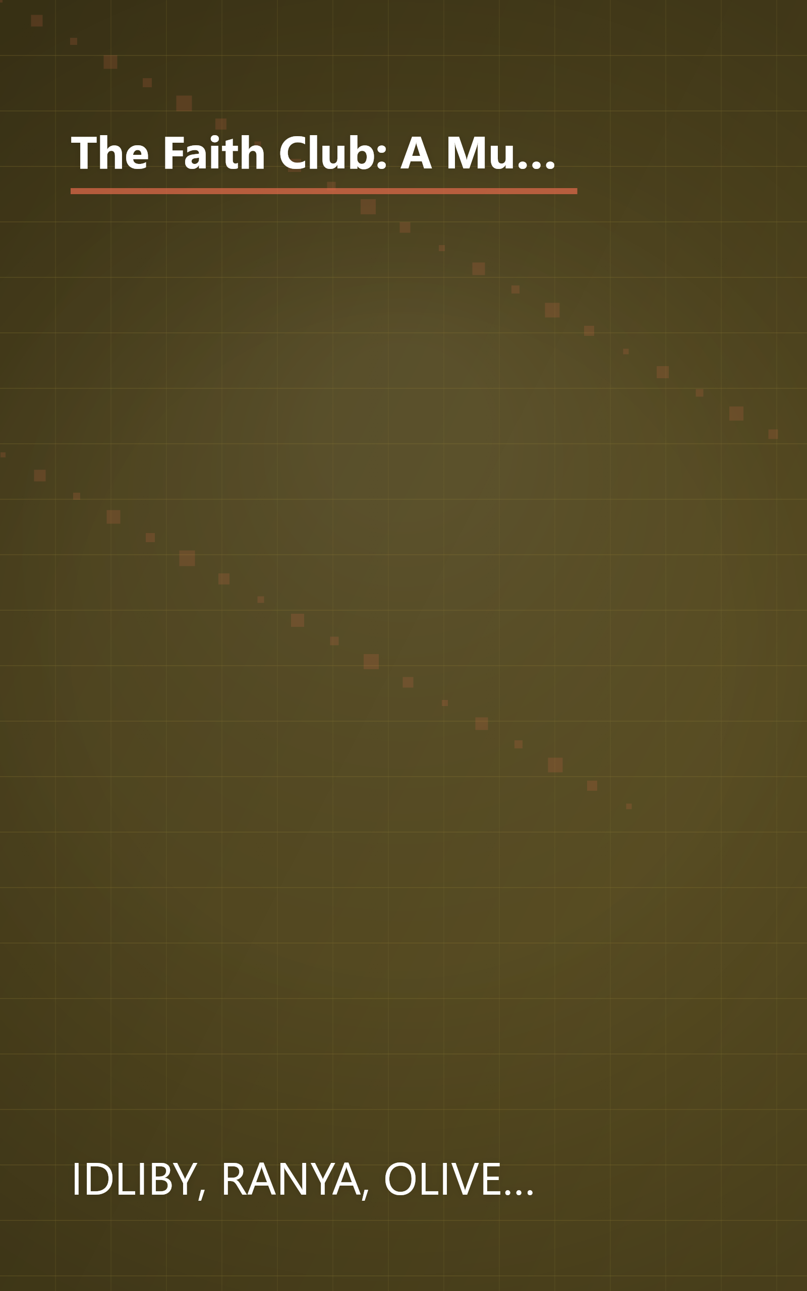 The Faith Club: A Muslim, A Christian, A Jew-- Three Women Search for Understanding (English, Arabic and Hebrew Edition) book cover