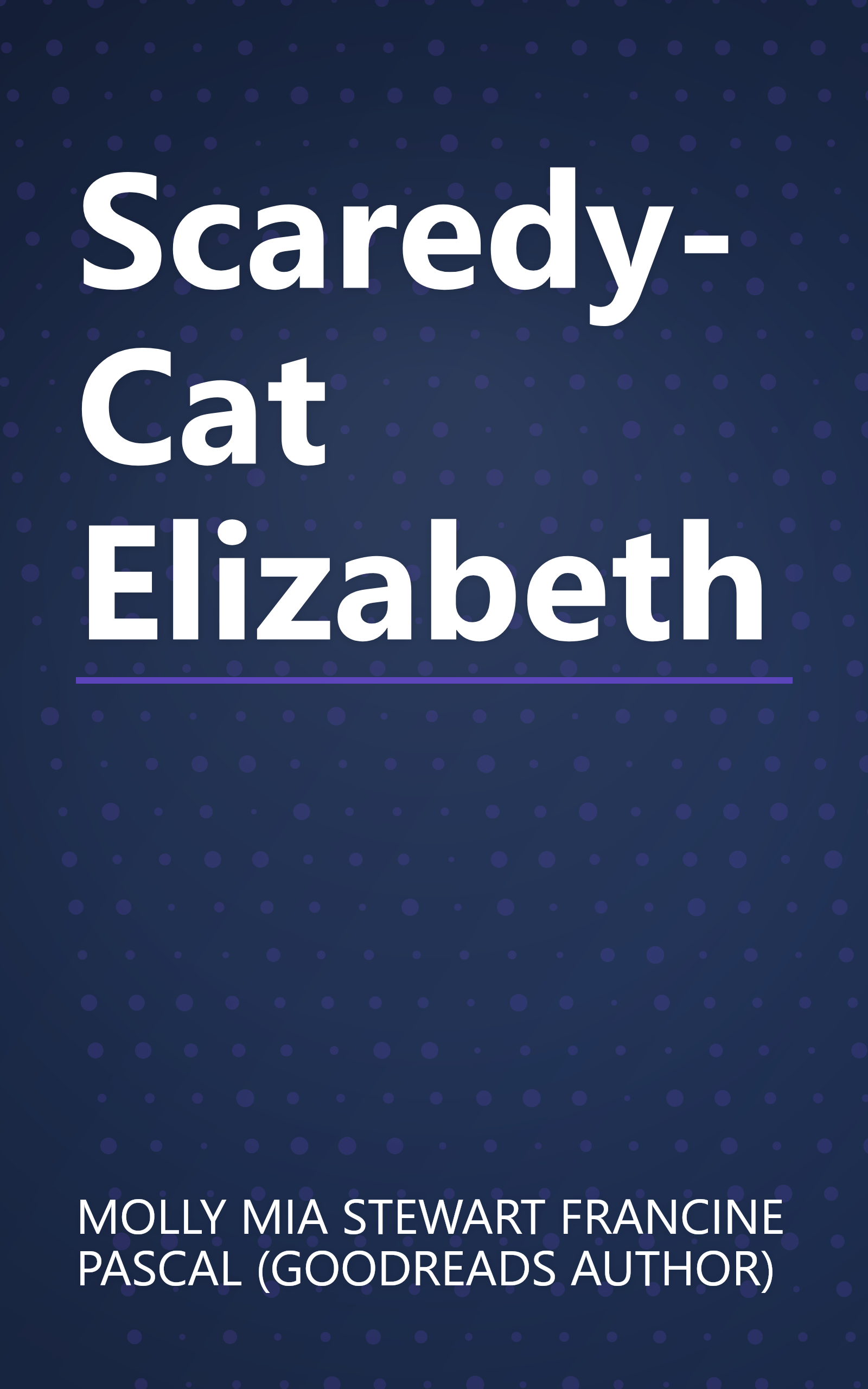 Scaredy-Cat Elizabeth book cover