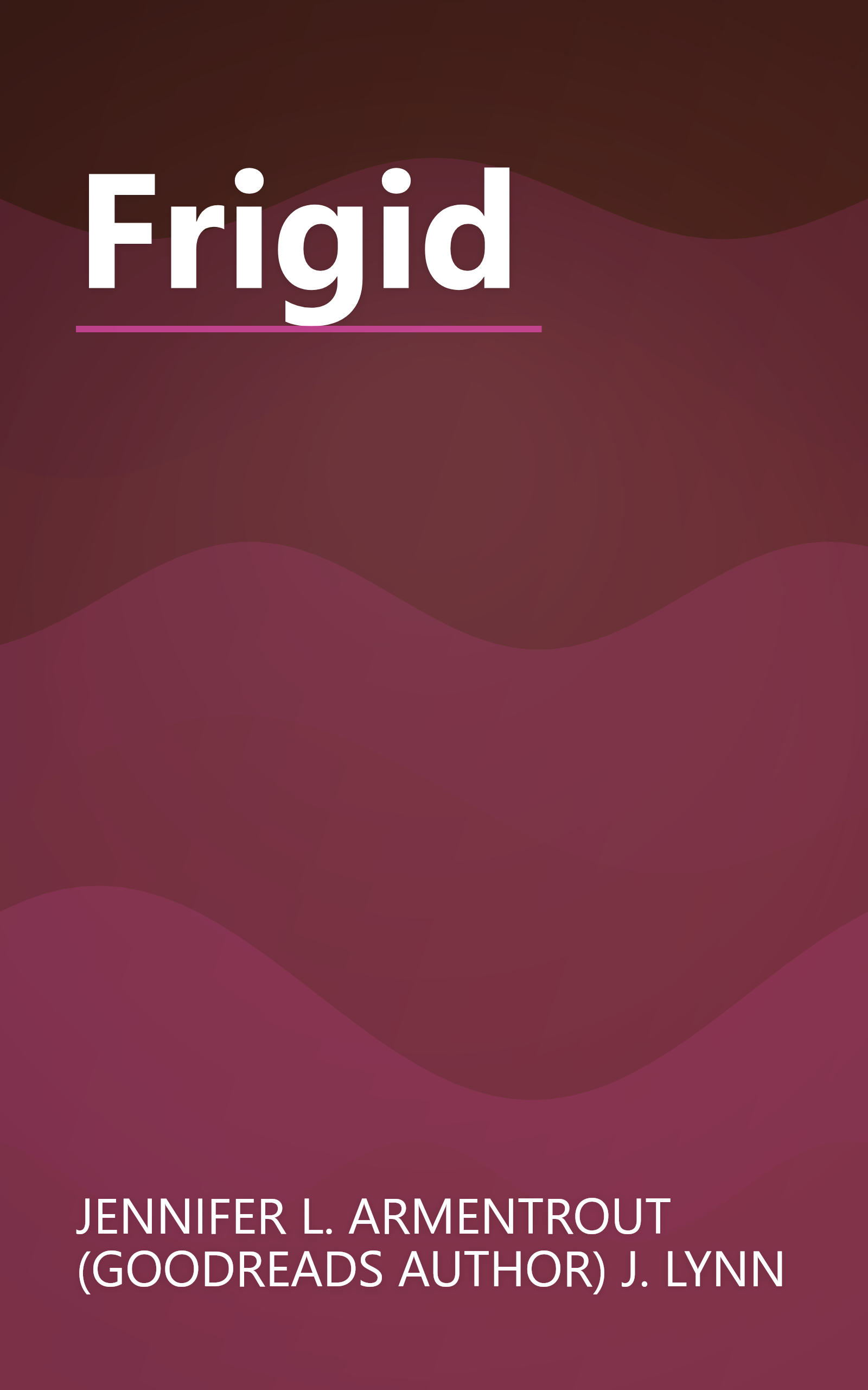 Frigid book cover