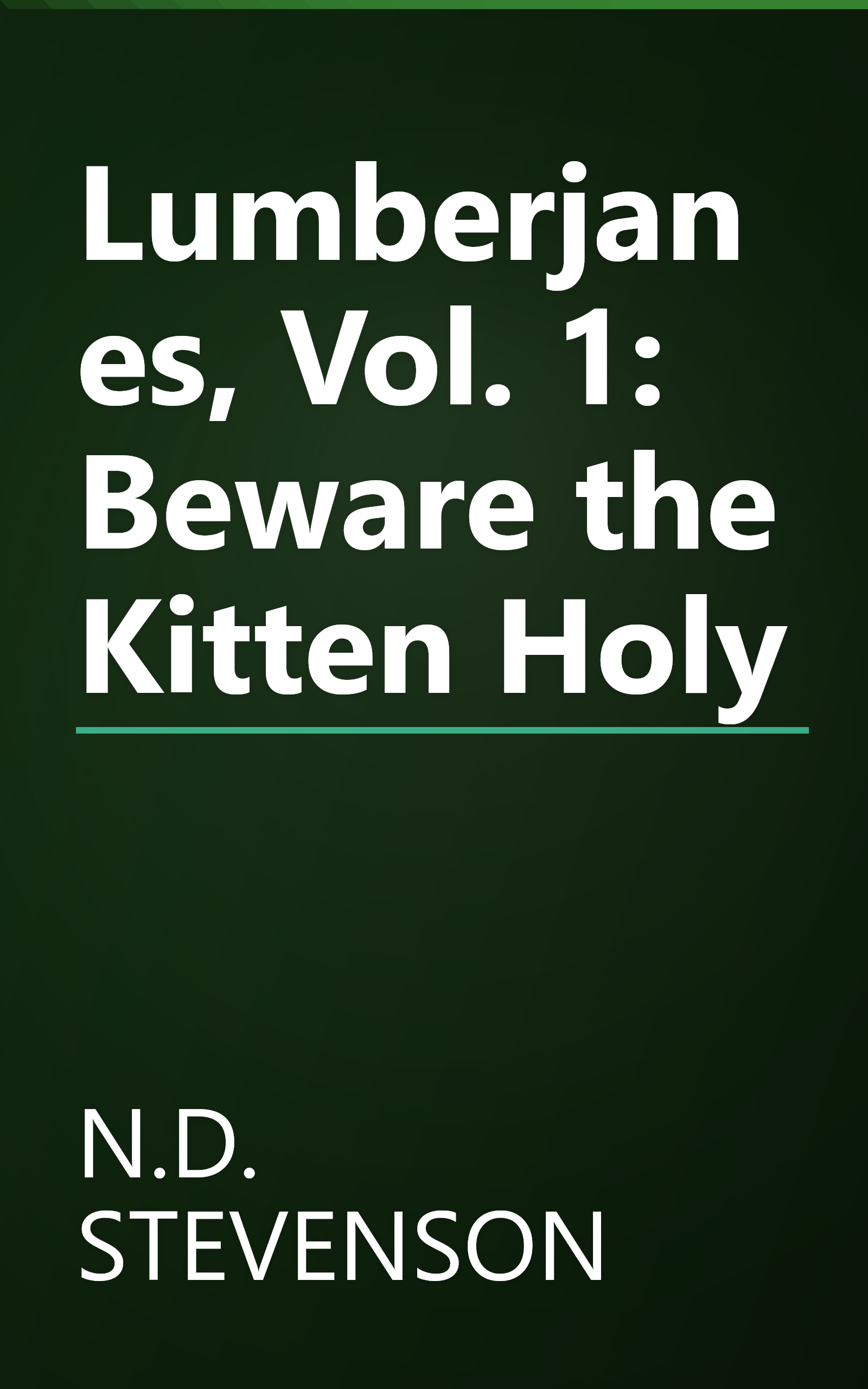 Lumberjanes, Vol. 1: Beware the Kitten Holy book cover