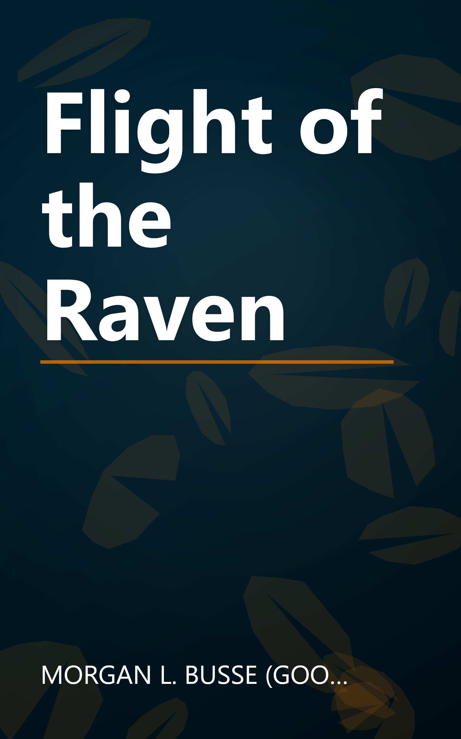 Flight of the Raven book cover