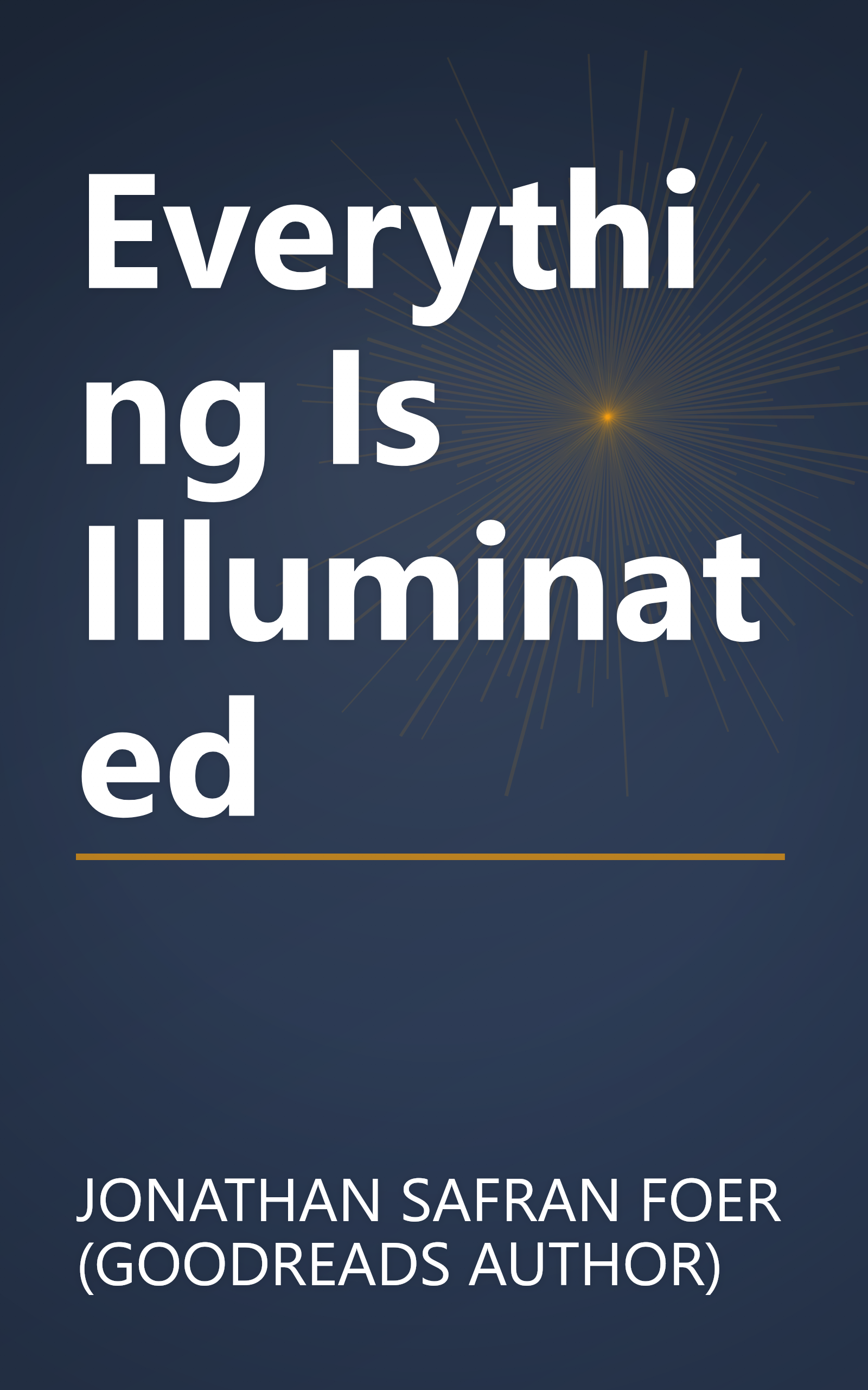 Everything Is Illuminated book cover