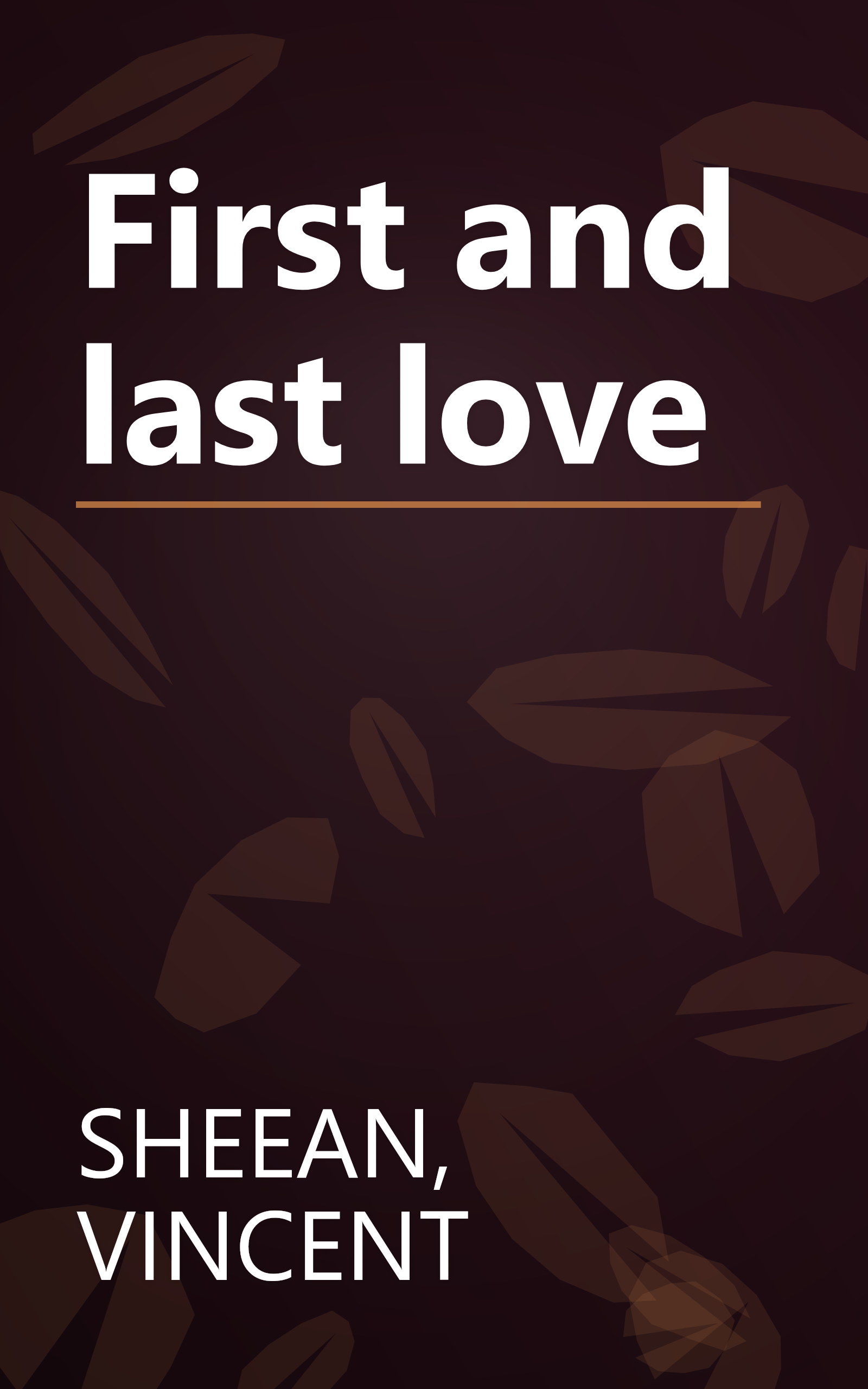 First and last love book cover