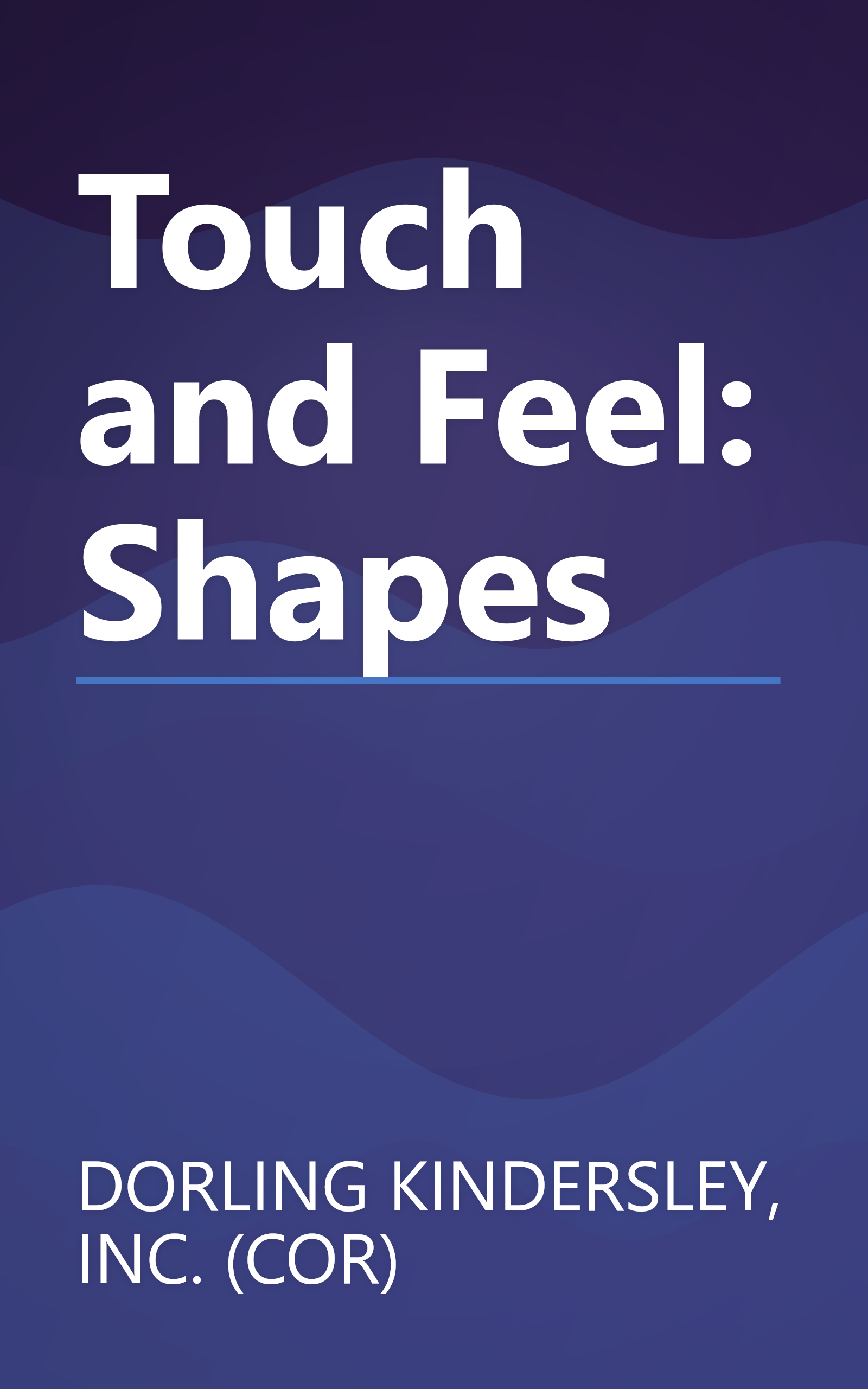 Touch and Feel: Shapes book cover