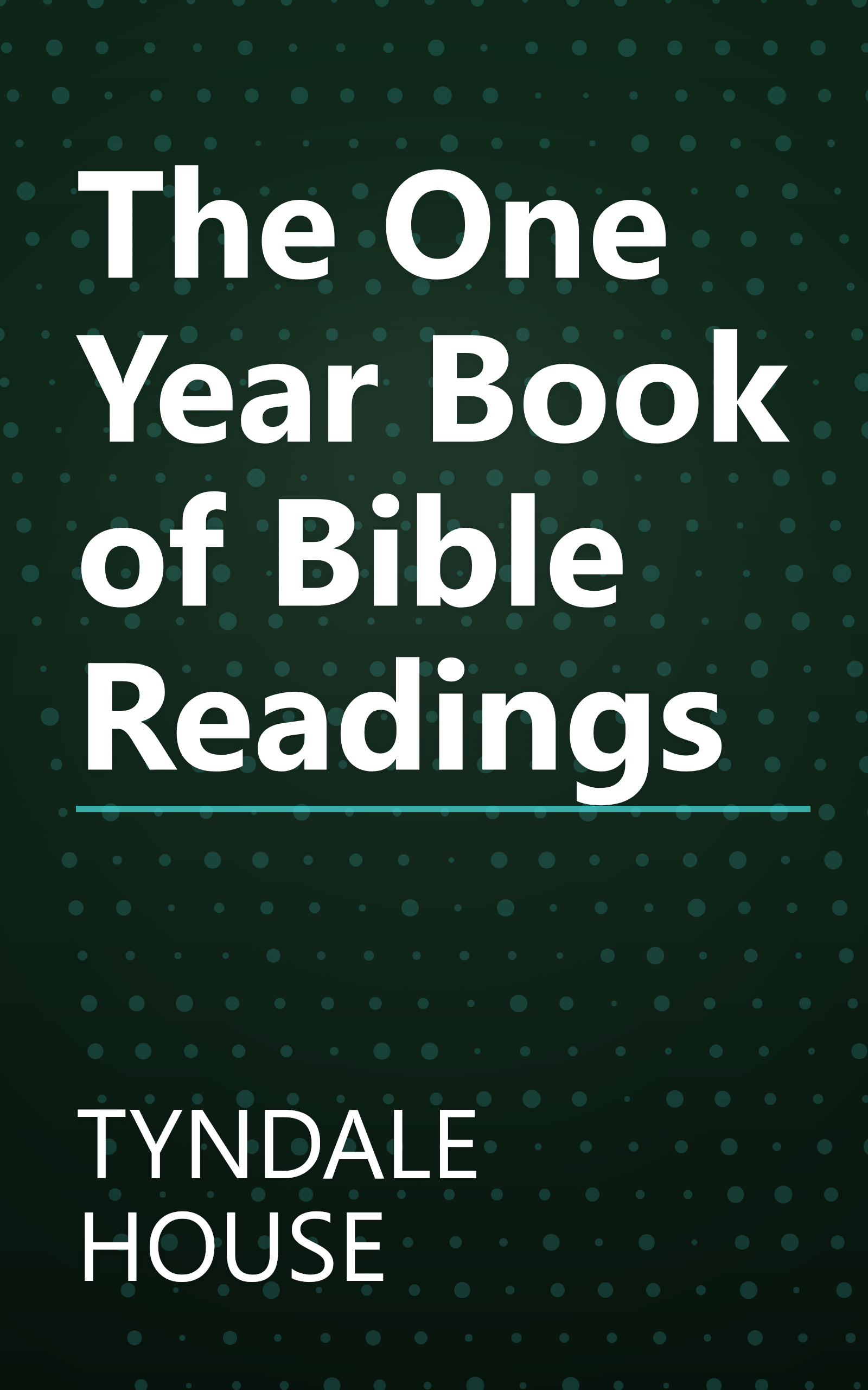 The One Year Book of Bible Readings book cover