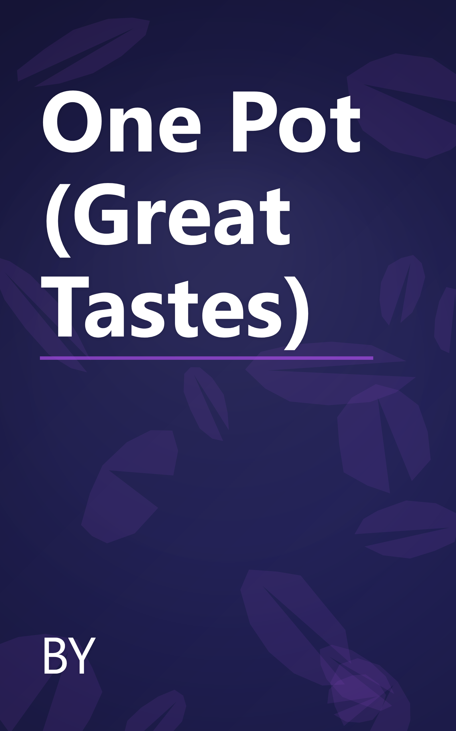 One Pot (Great Tastes) book cover