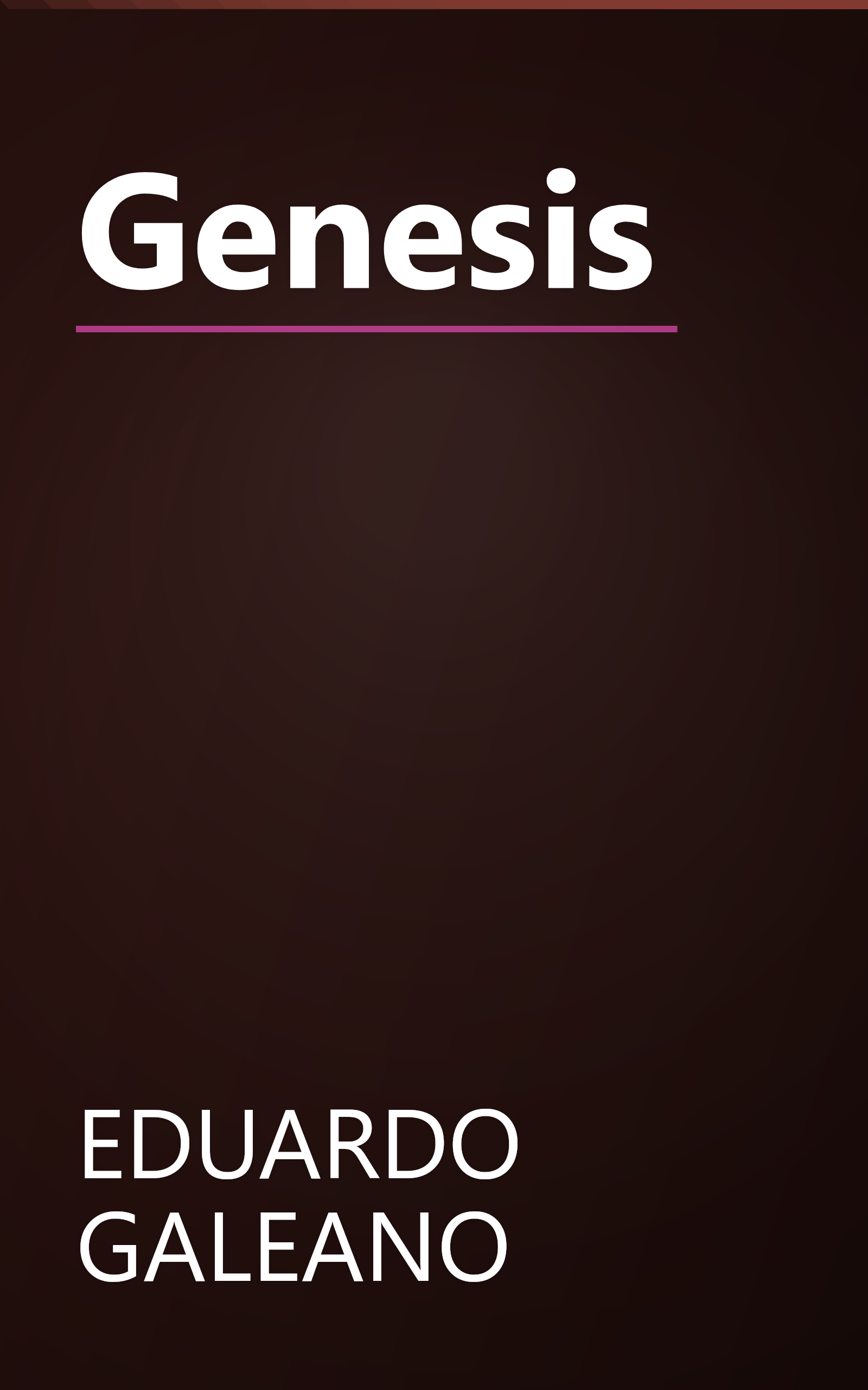 Genesis book cover