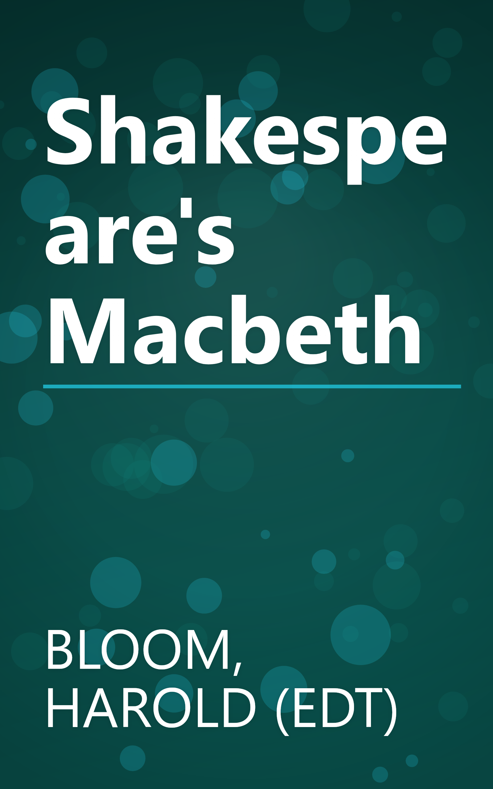 Shakespeare's Macbeth book cover