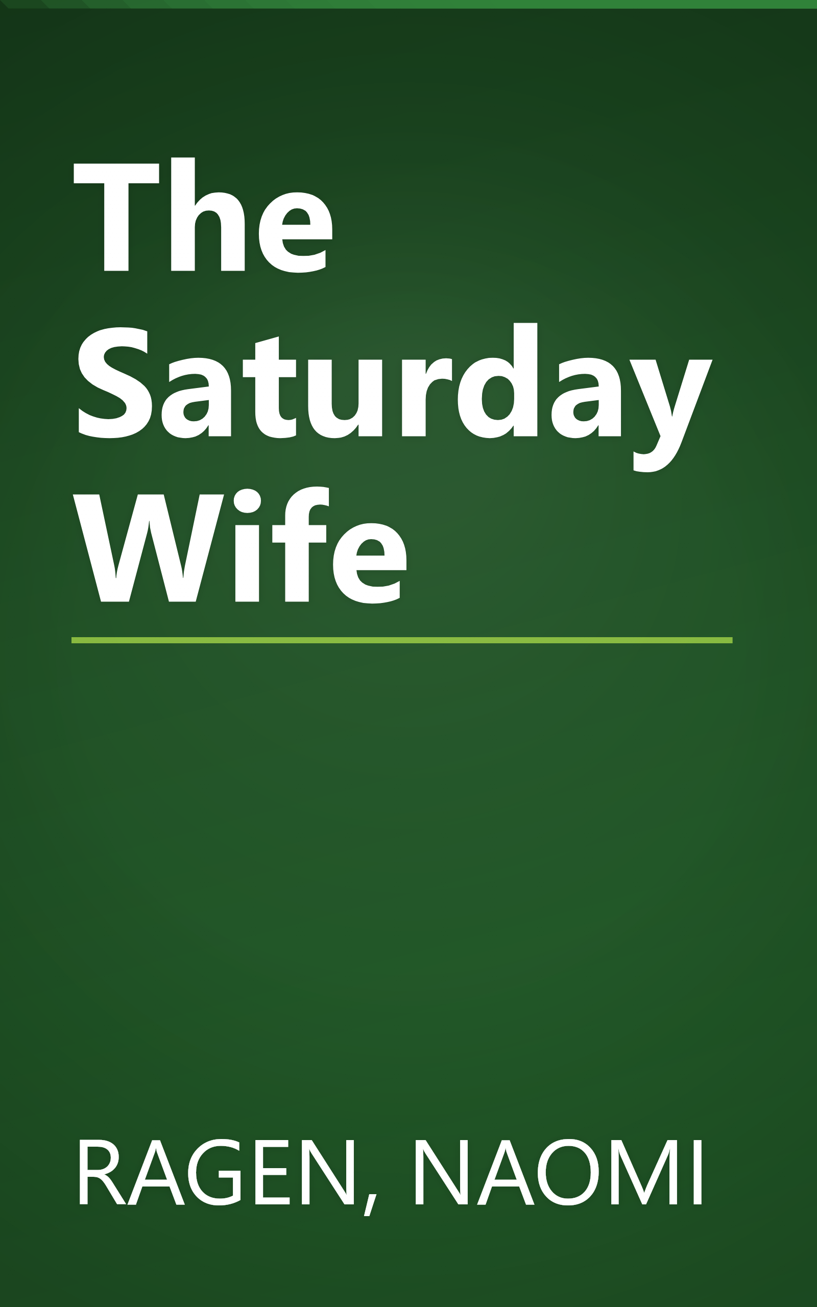 The Saturday Wife book cover