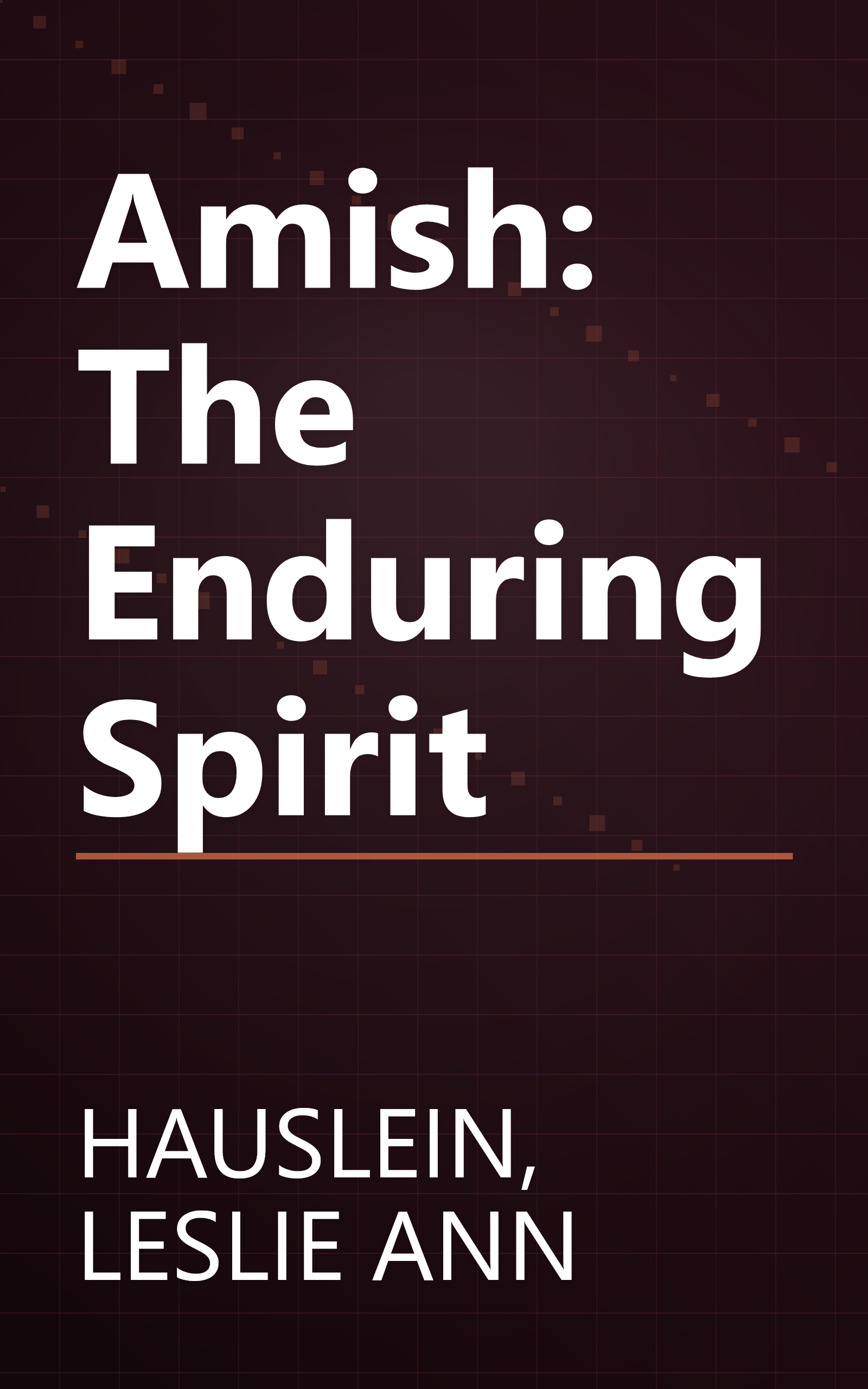 Amish: The Enduring Spirit book cover