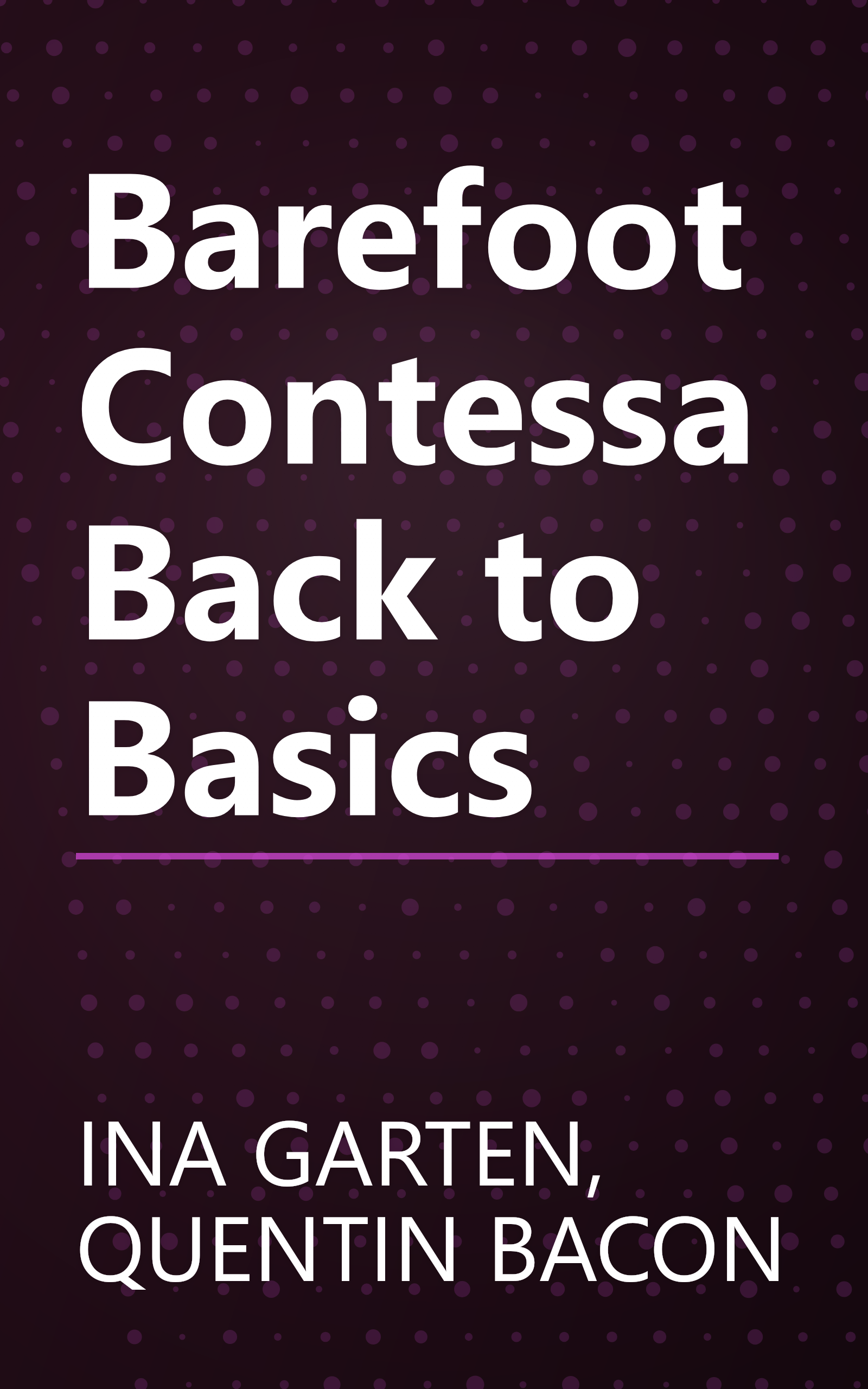 Barefoot Contessa Back to Basics book cover