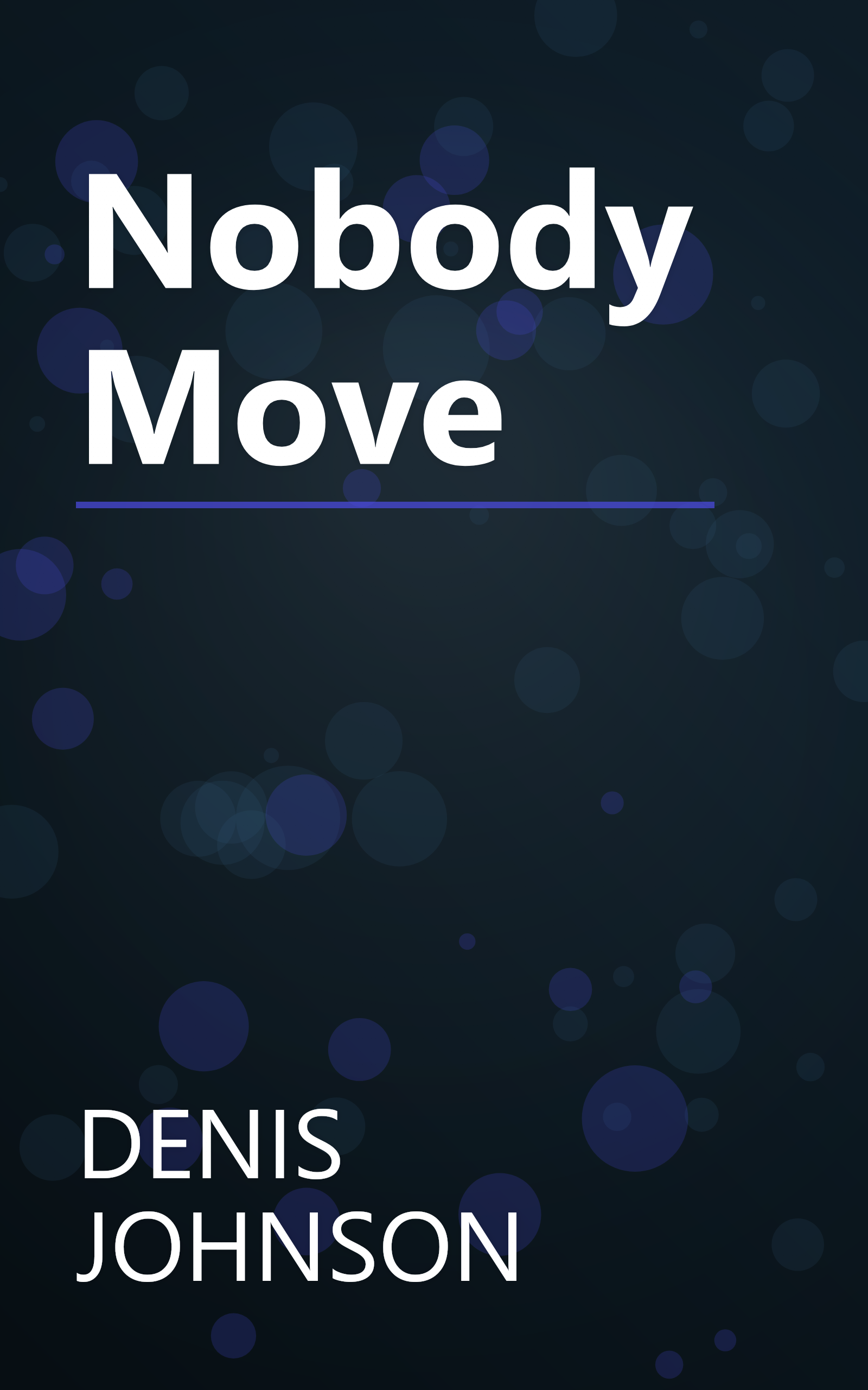 Nobody Move book cover
