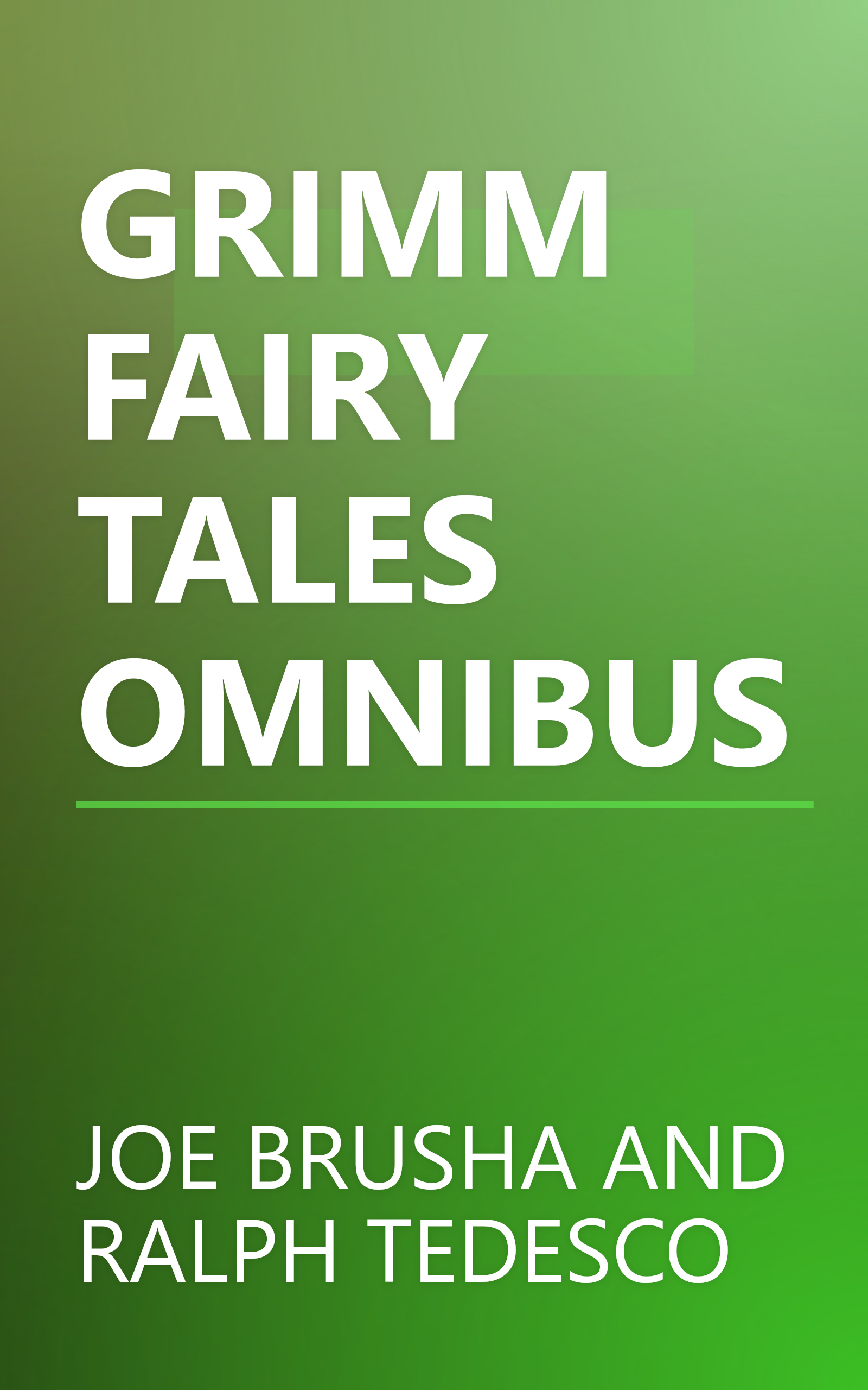 GRIMM FAIRY TALES OMNIBUS book cover