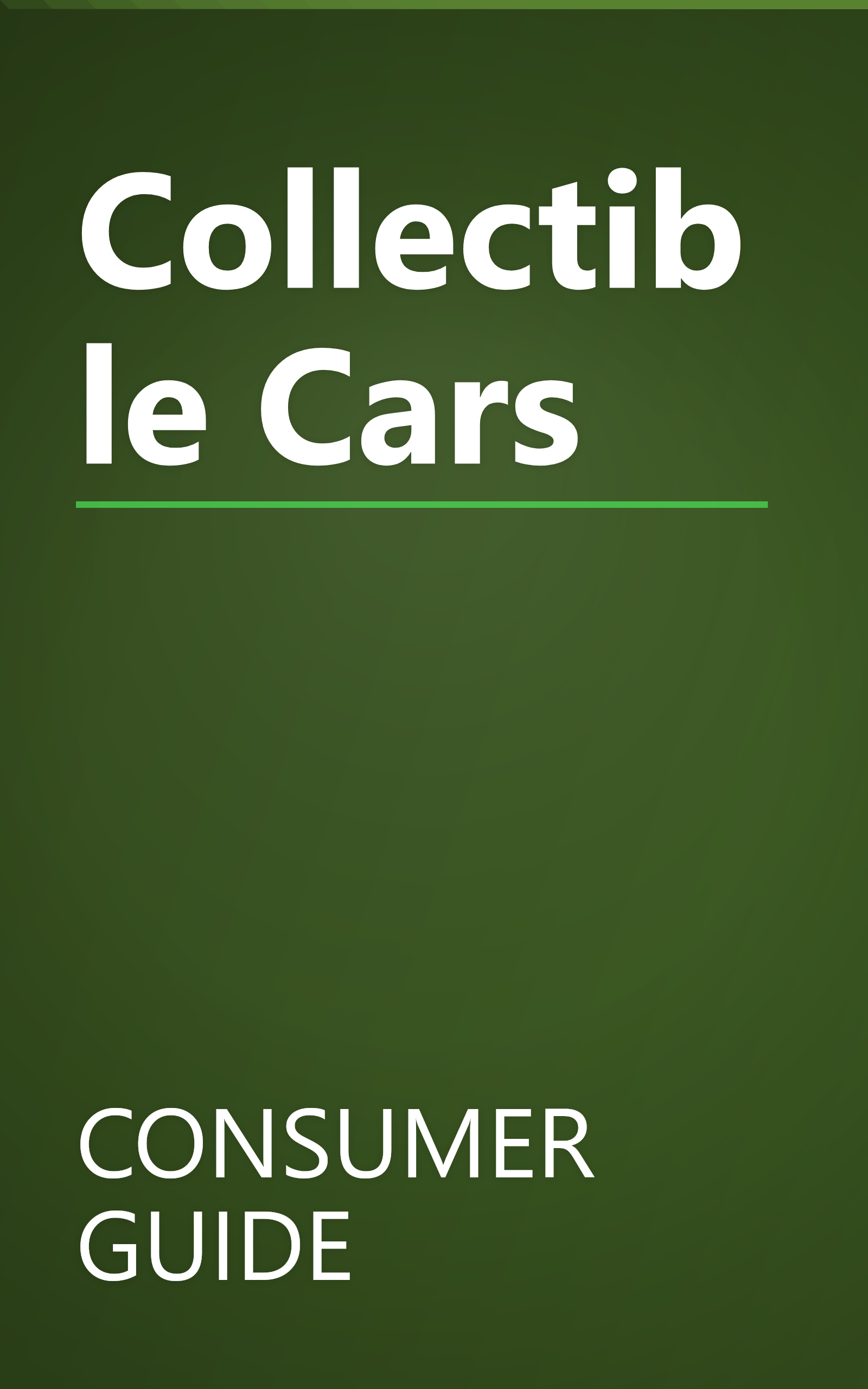 Collectible Cars book cover