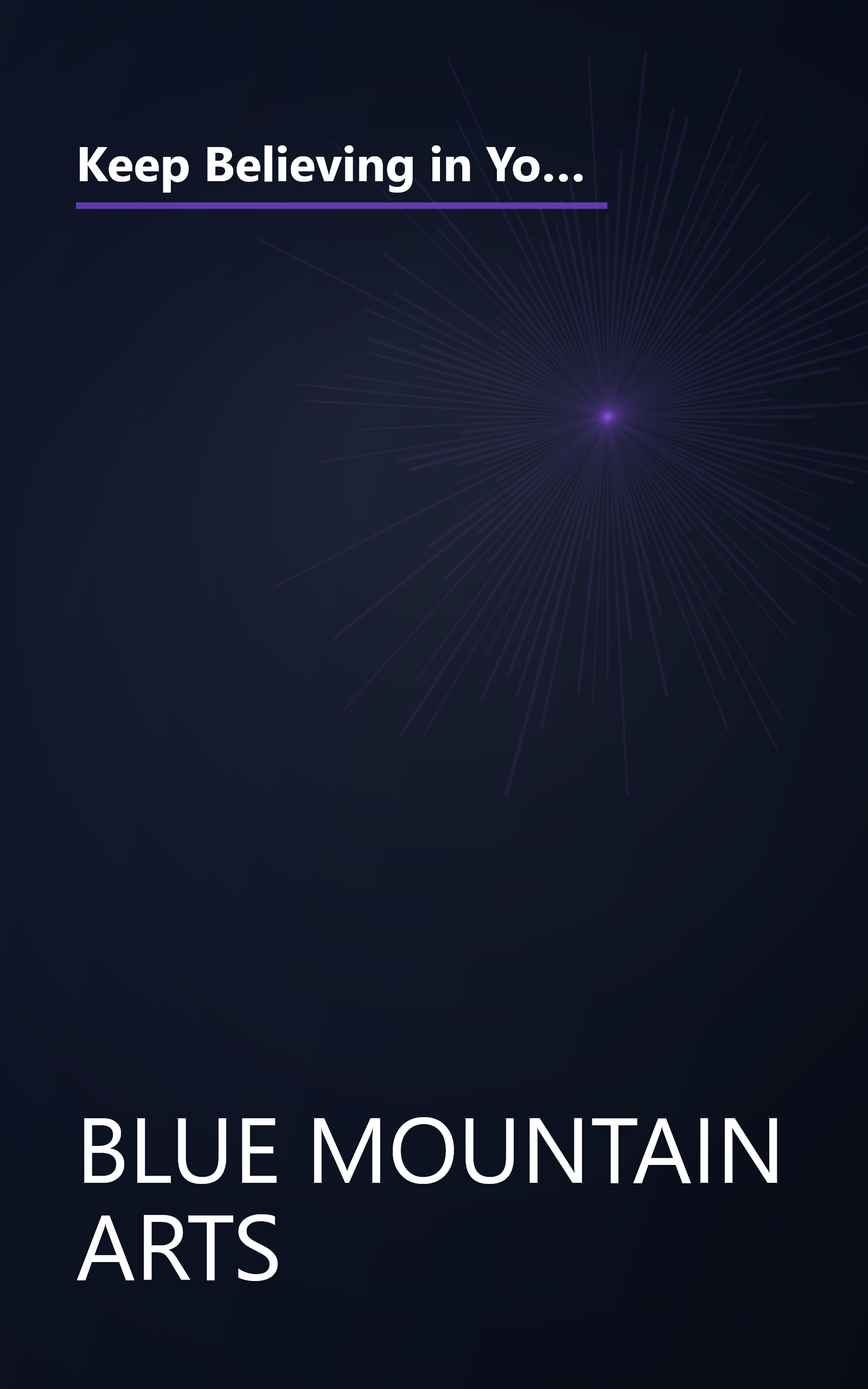 Keep Believing in Yourself and Your Special Dreams: Words to Motivate and Inspire Your Dreams (Blue Mountain Arts Collection) book cover