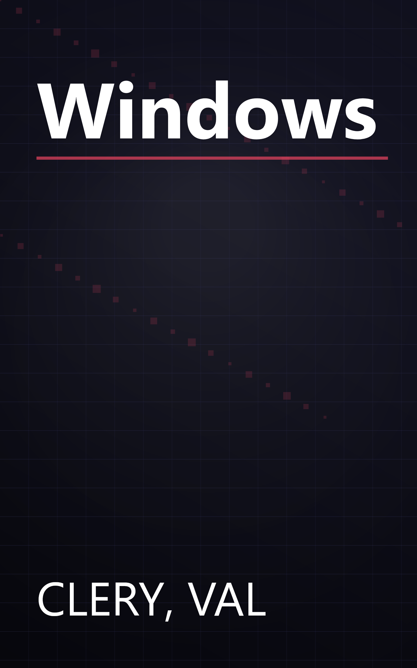 Windows book cover