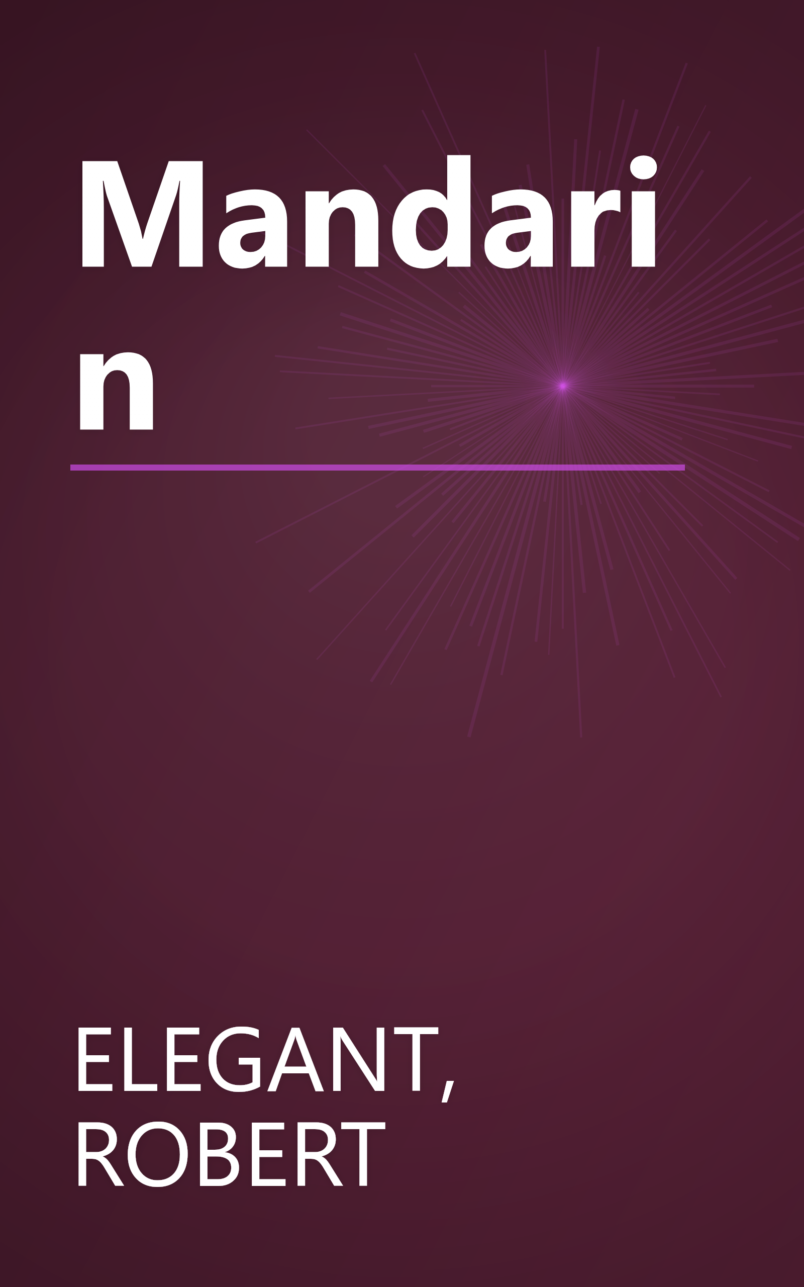 Mandarin book cover