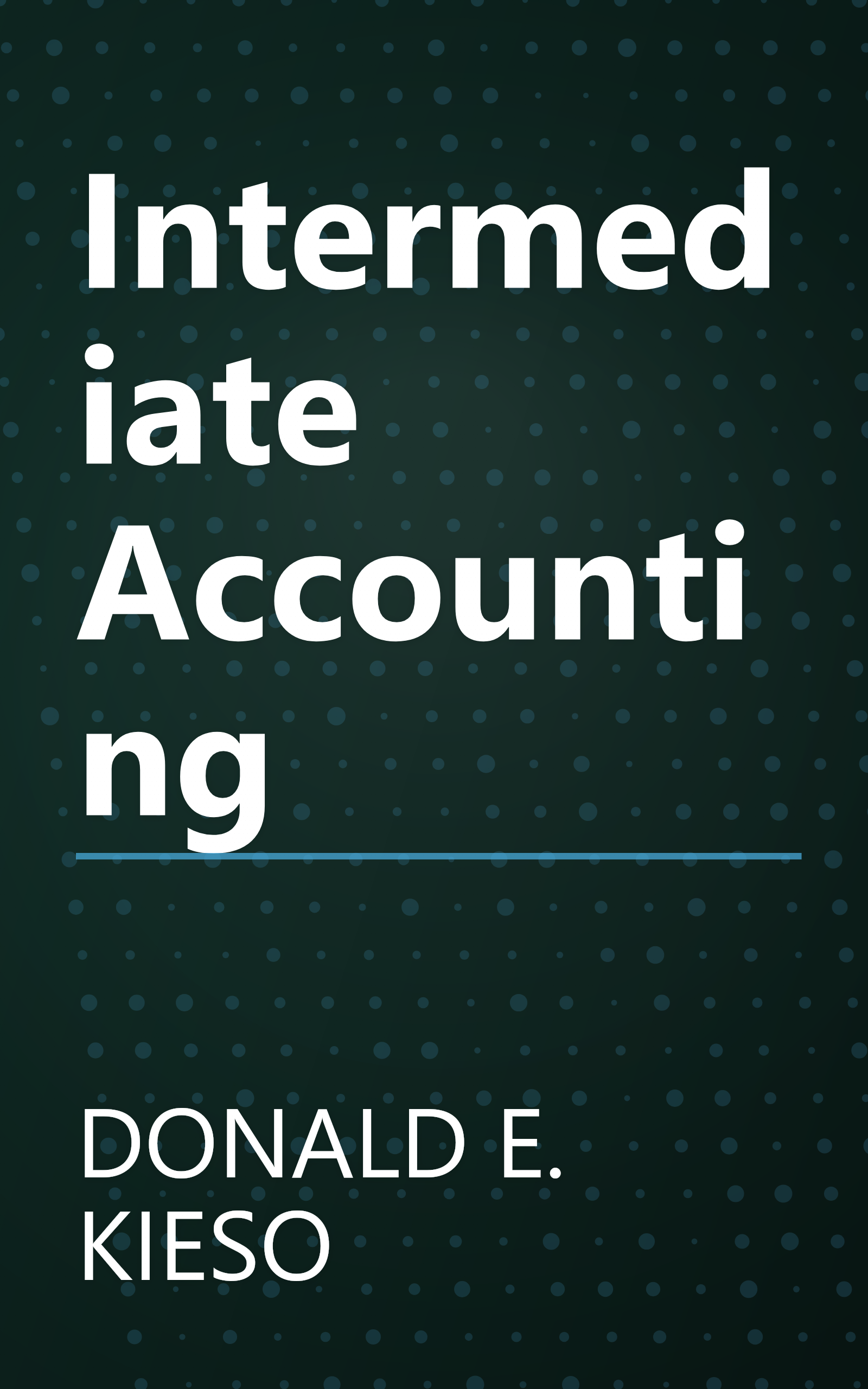 Intermediate Accounting book cover
