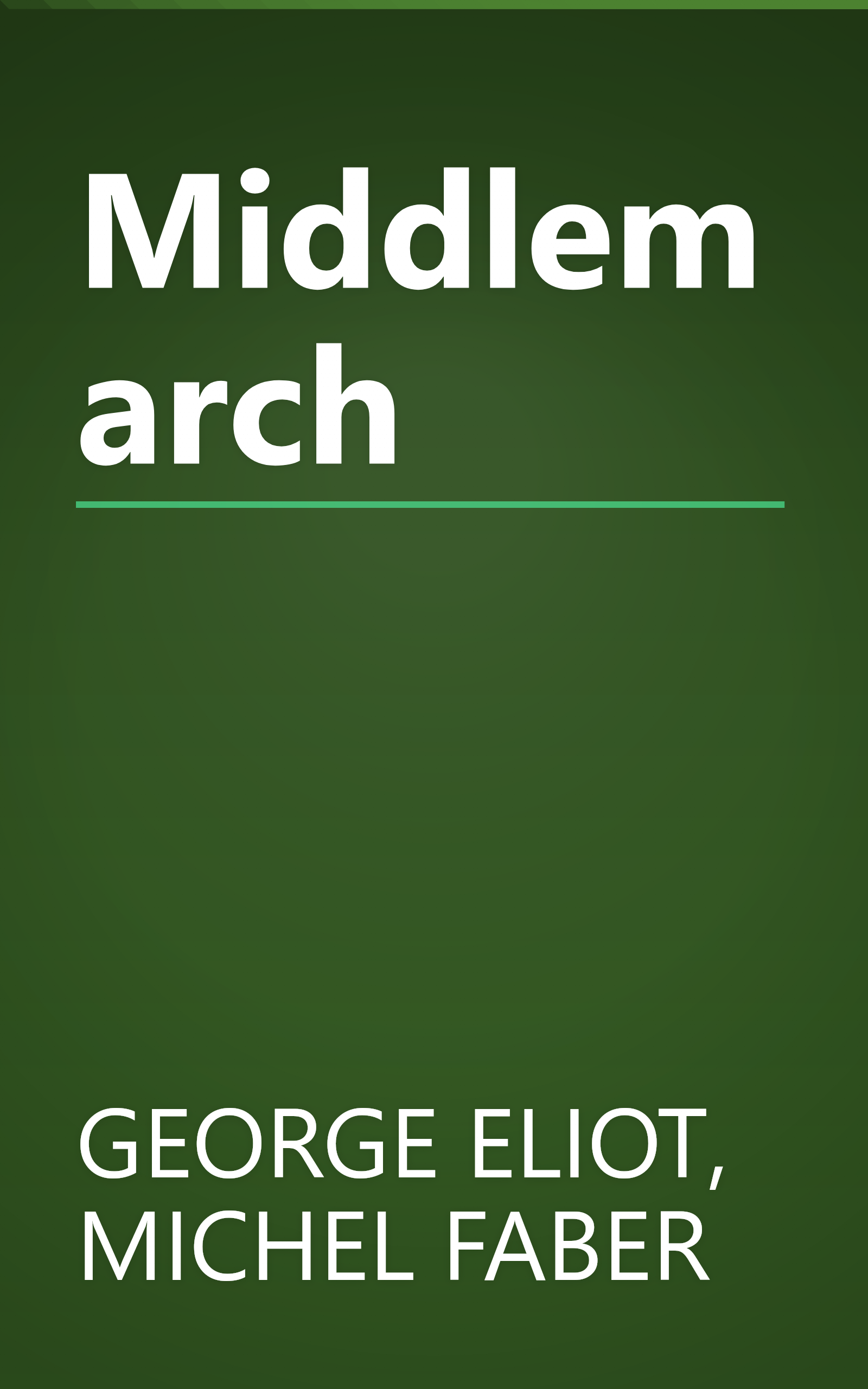 Middlemarch book cover