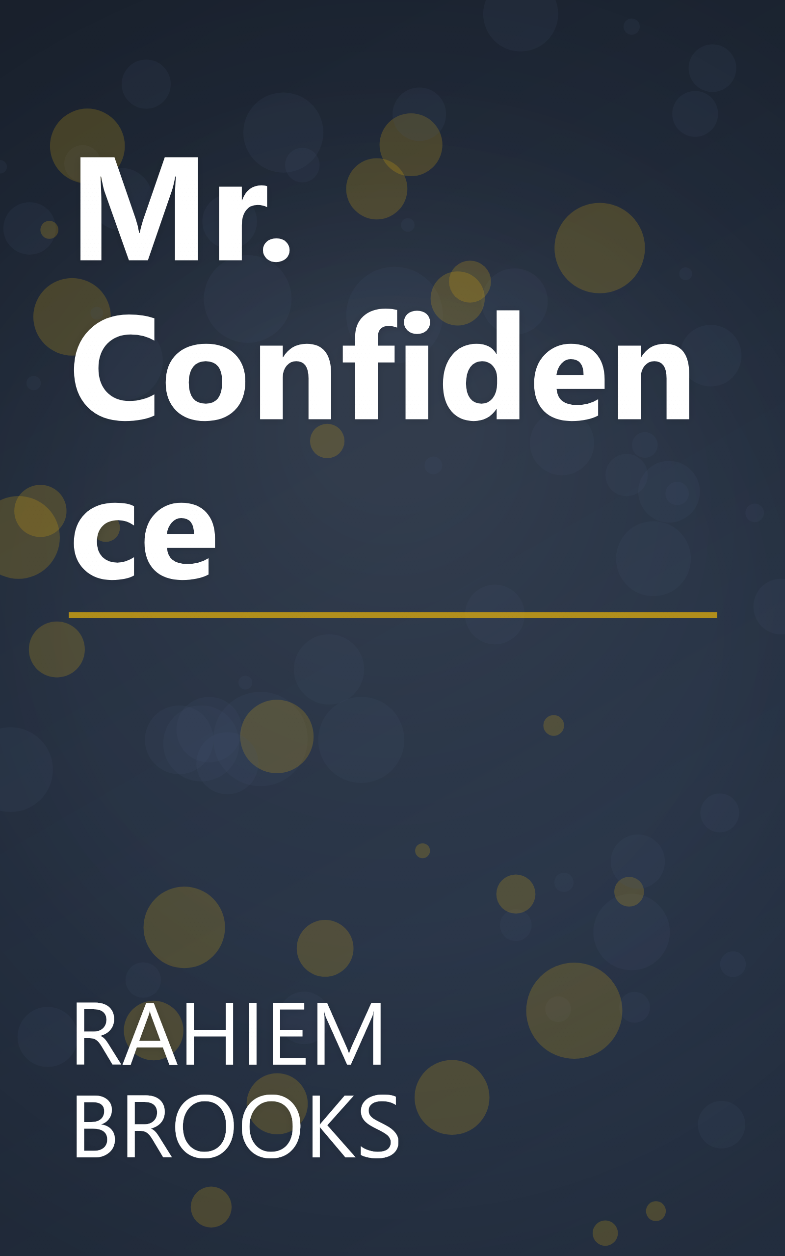 Mr. Confidence book cover