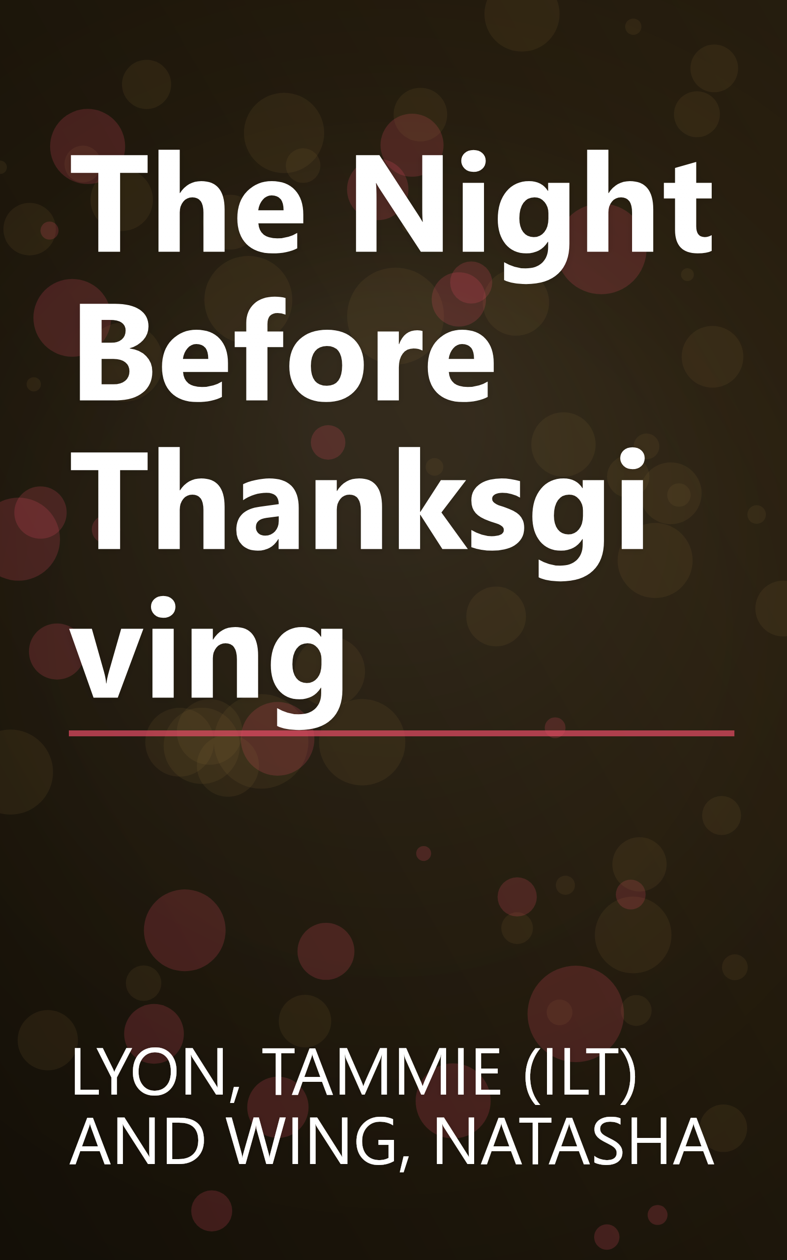 The Night Before Thanksgiving book cover