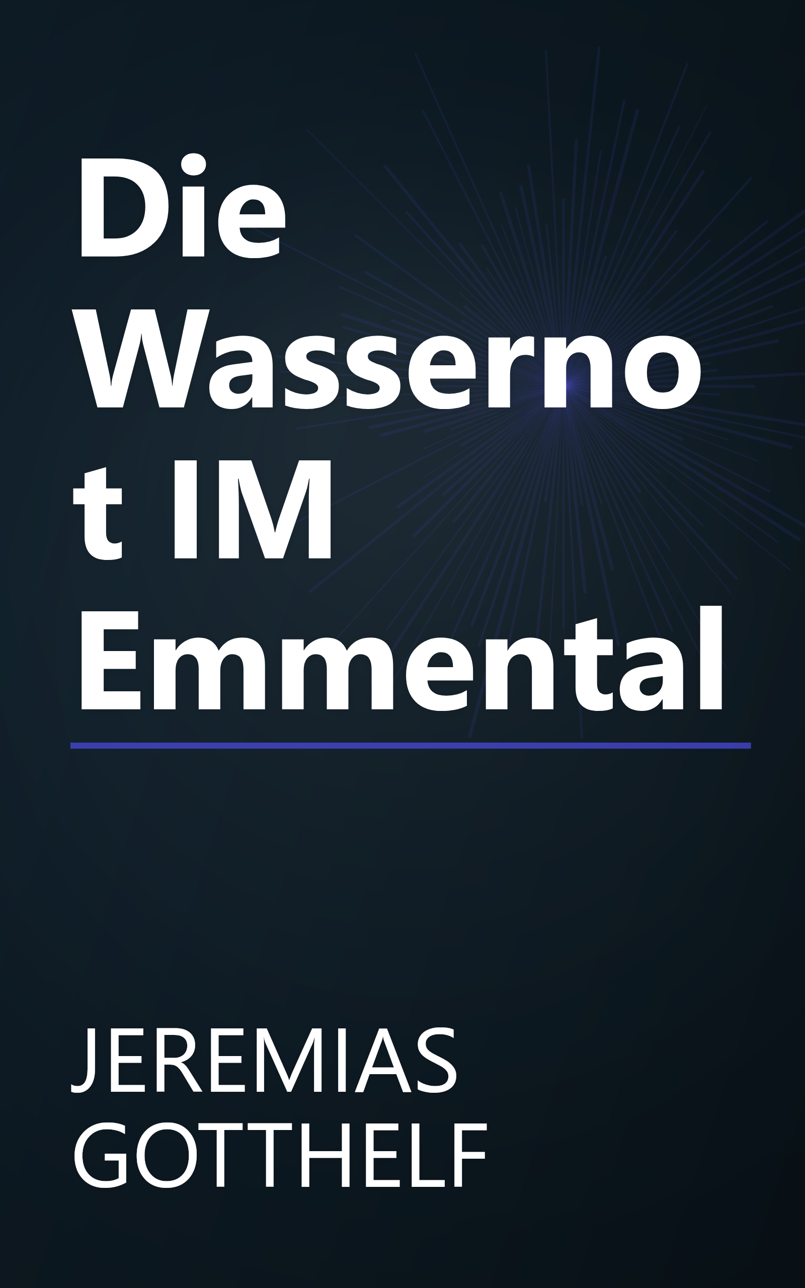 Die Wassernot IM Emmental book cover