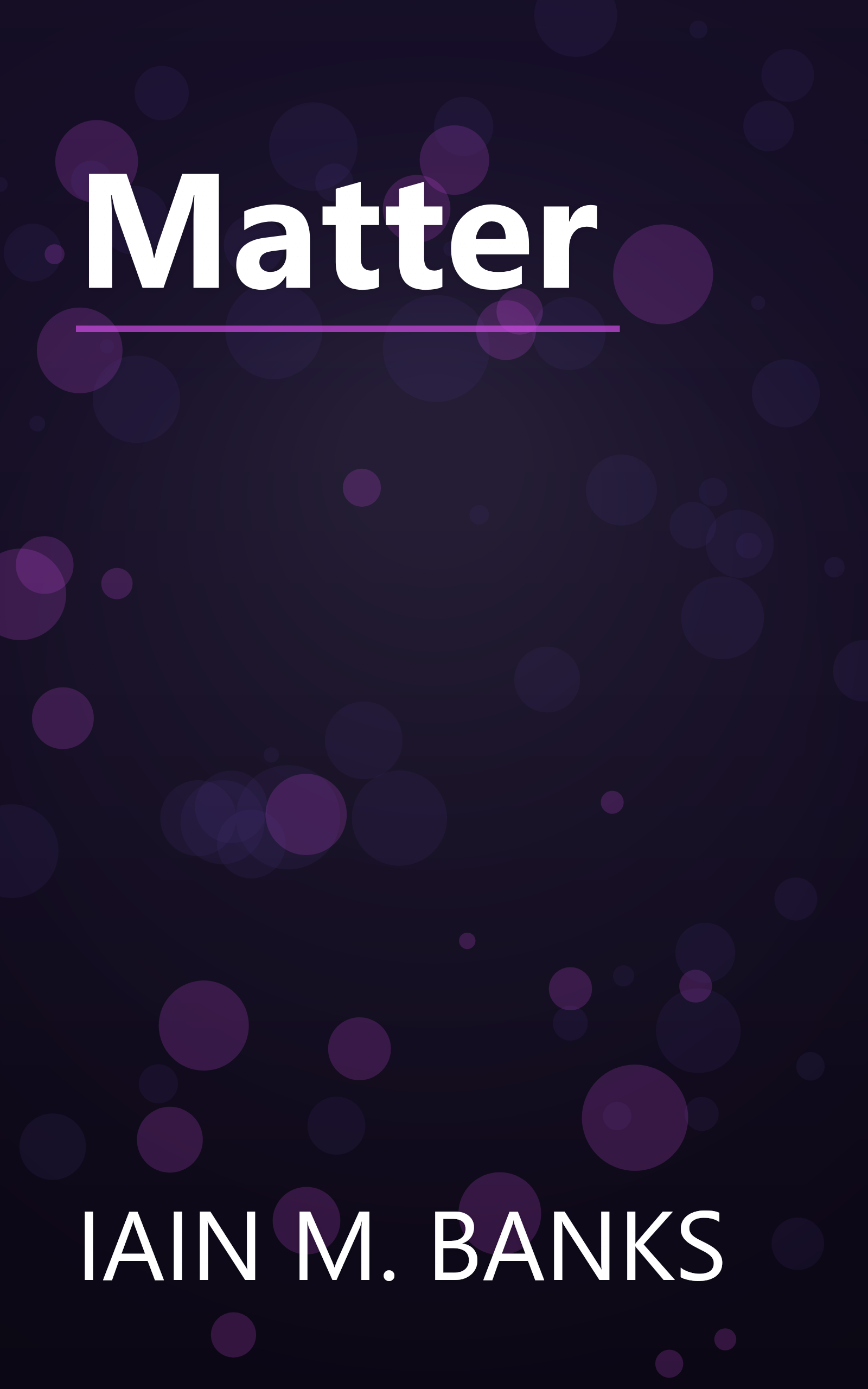 Matter book cover