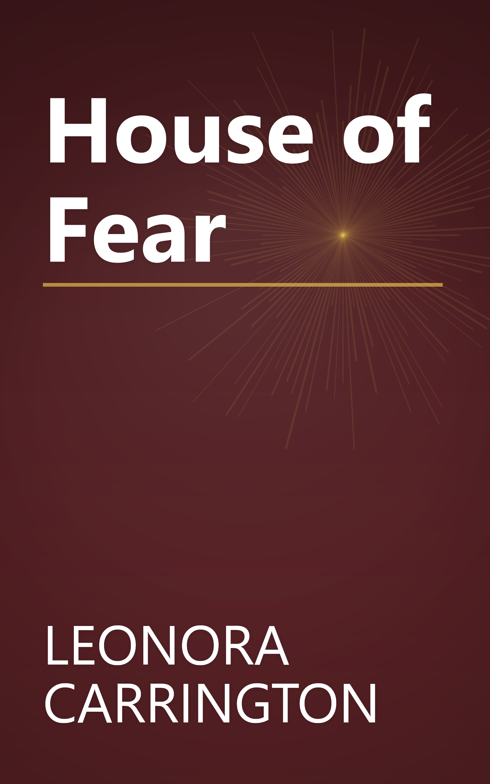 House of Fear book cover