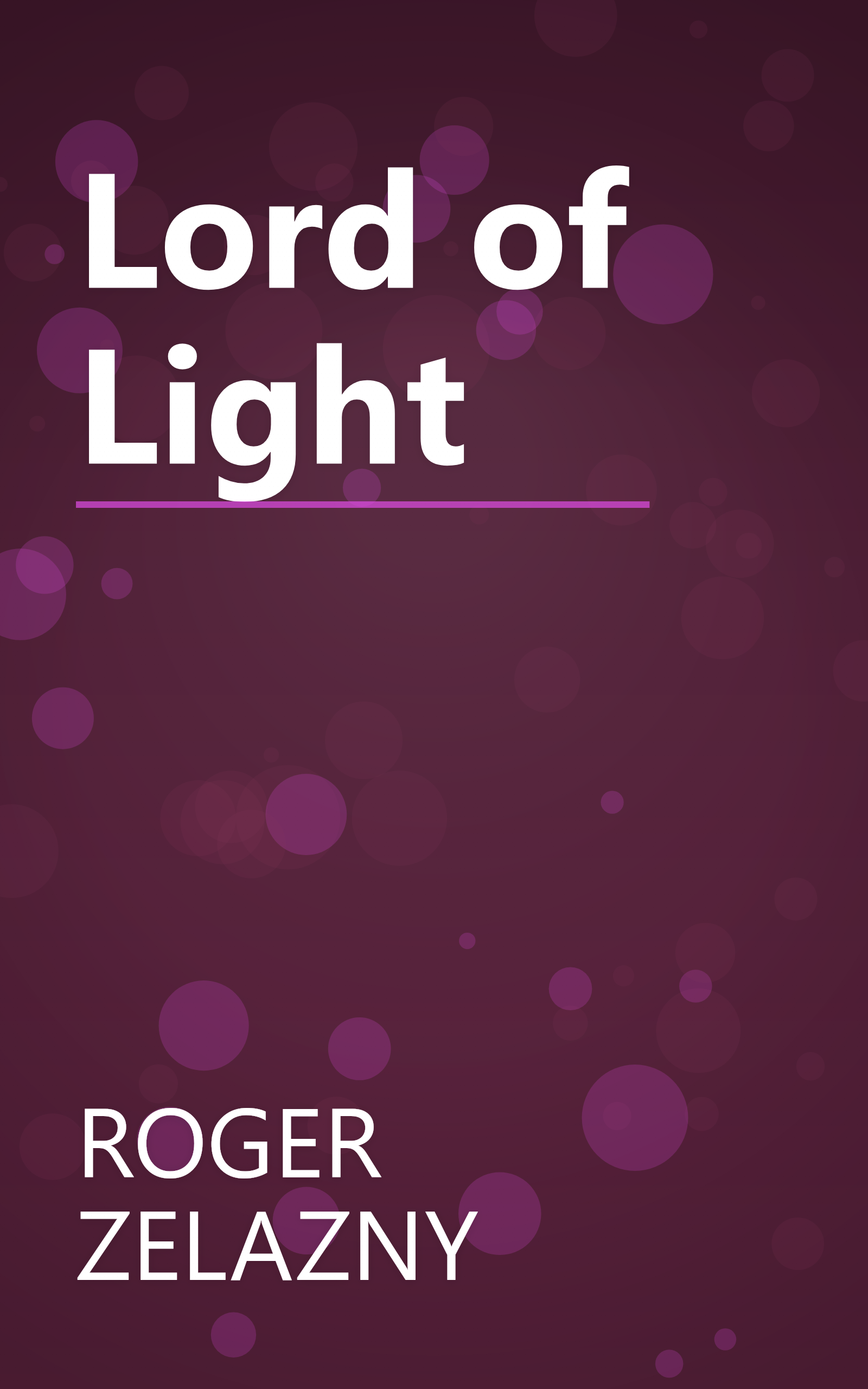 Lord of Light book cover