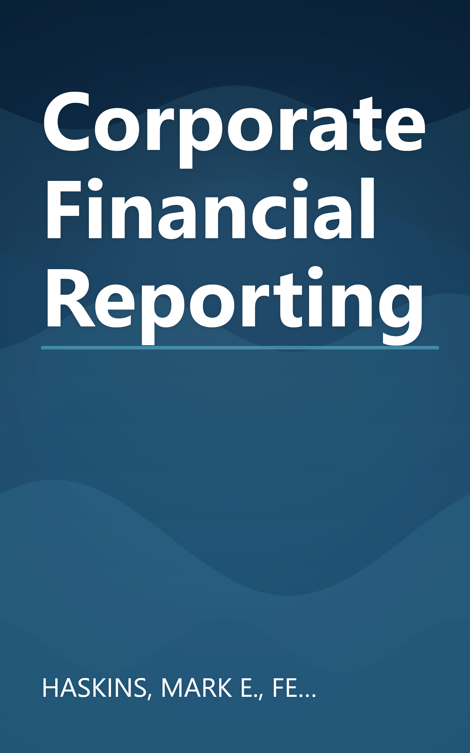 Corporate Financial Reporting book cover