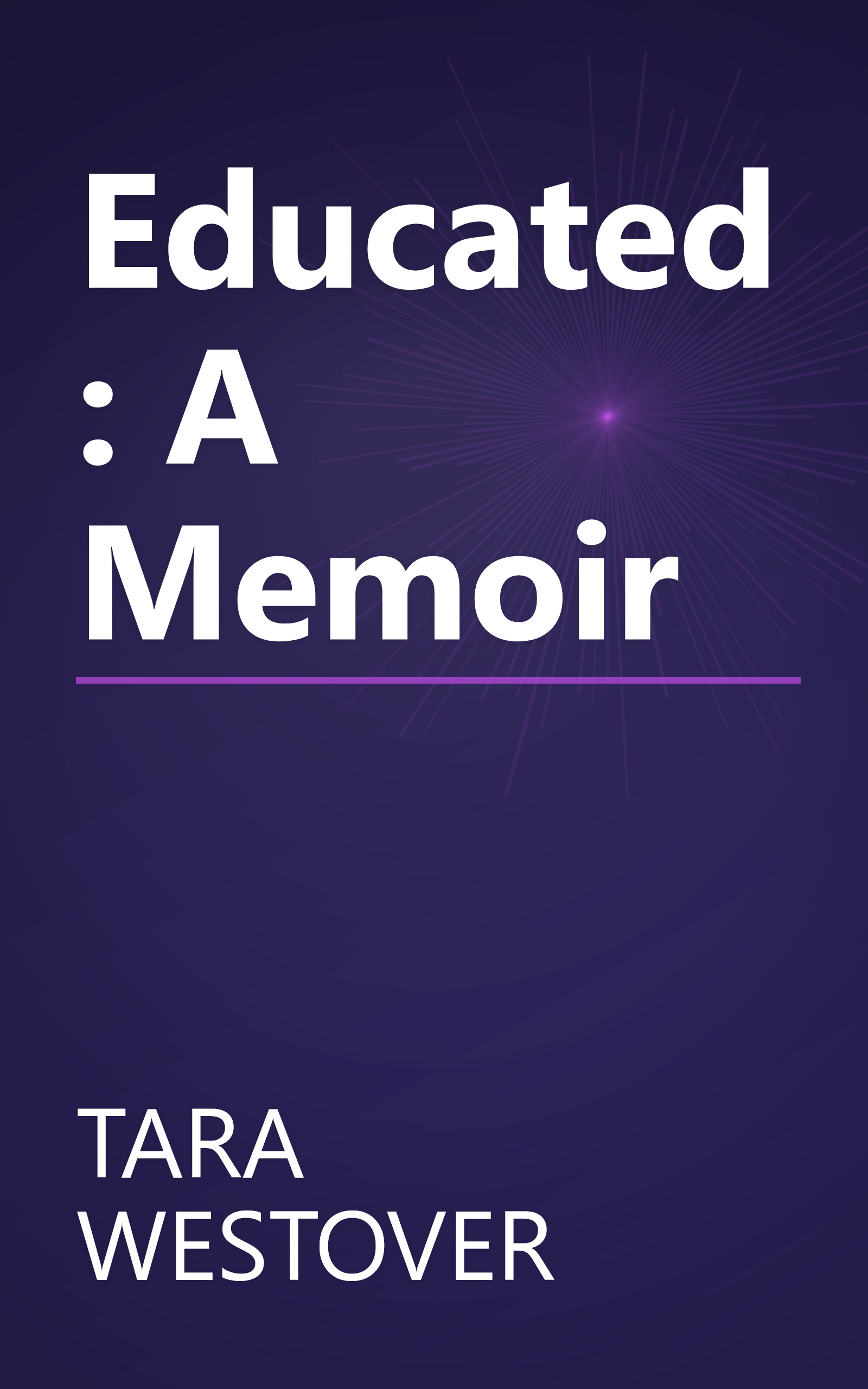 Educated: A Memoir book cover