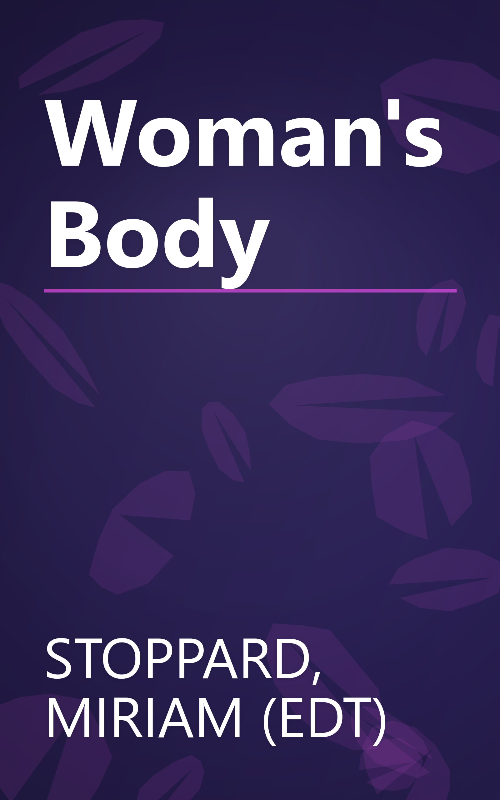 Woman's Body book cover