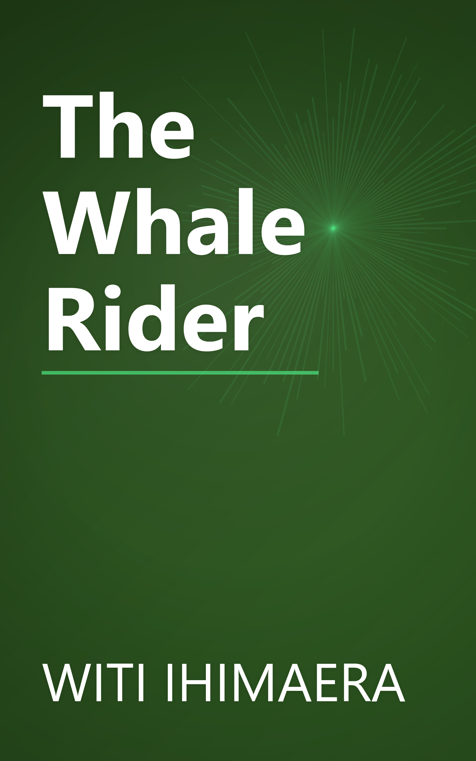 The Whale Rider book cover