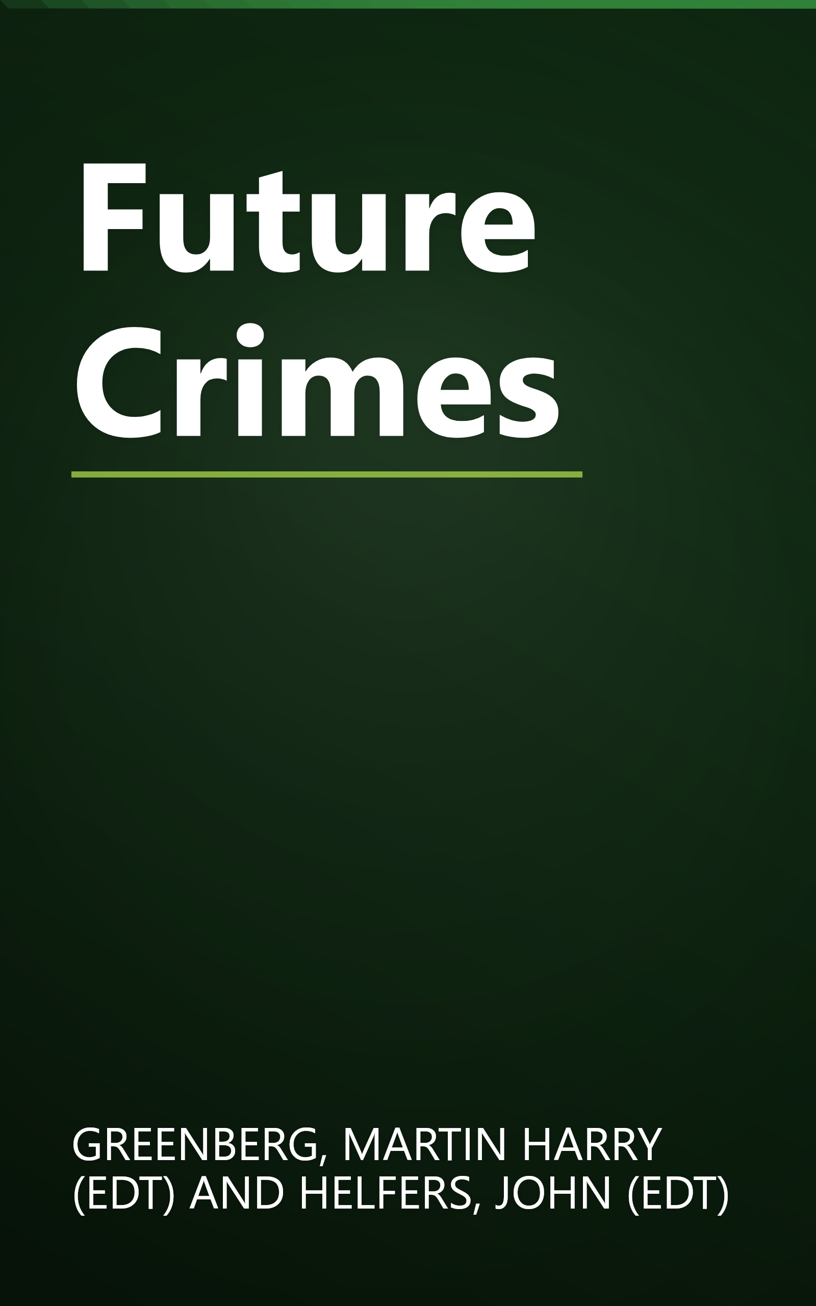 Future Crimes book cover