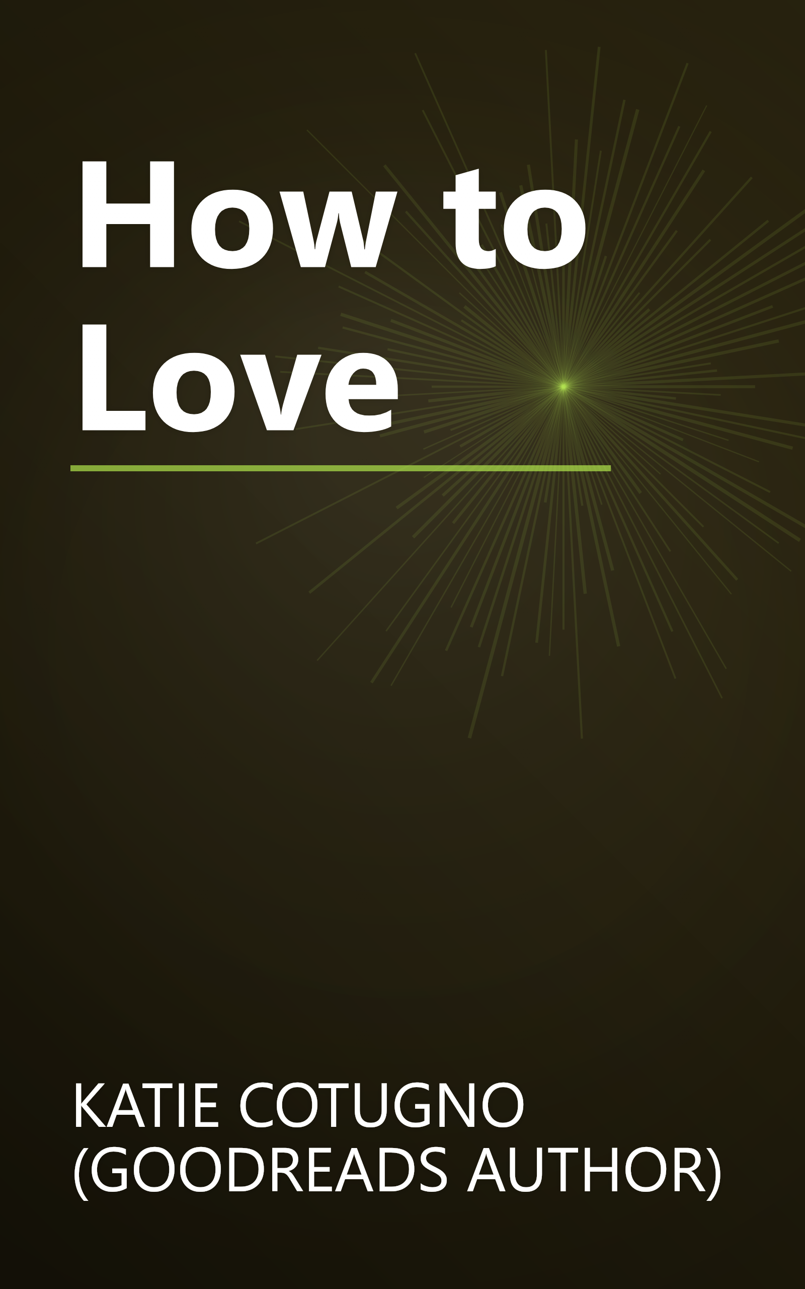 How to Love book cover