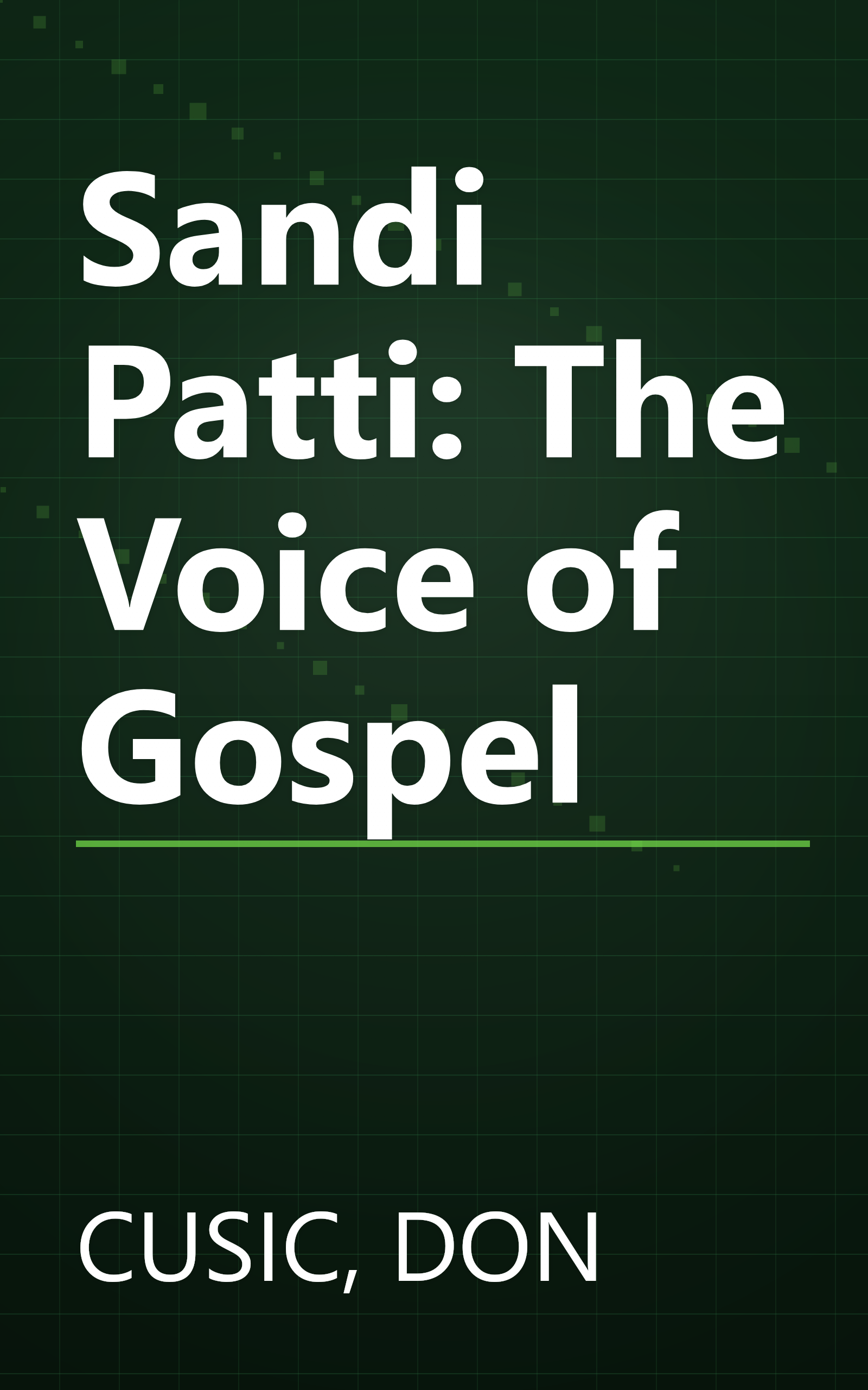 Sandi Patti: The Voice of Gospel book cover