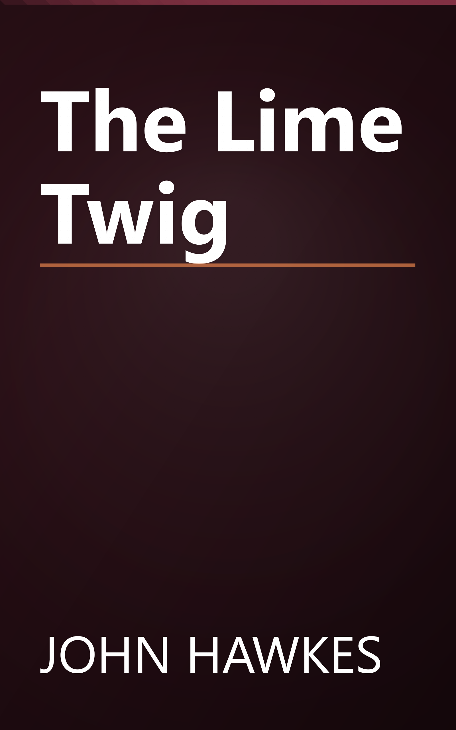 The Lime Twig book cover