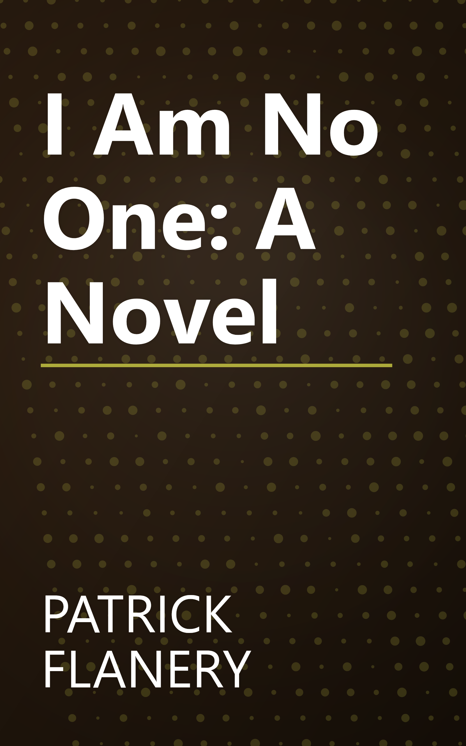 I Am No One: A Novel book cover