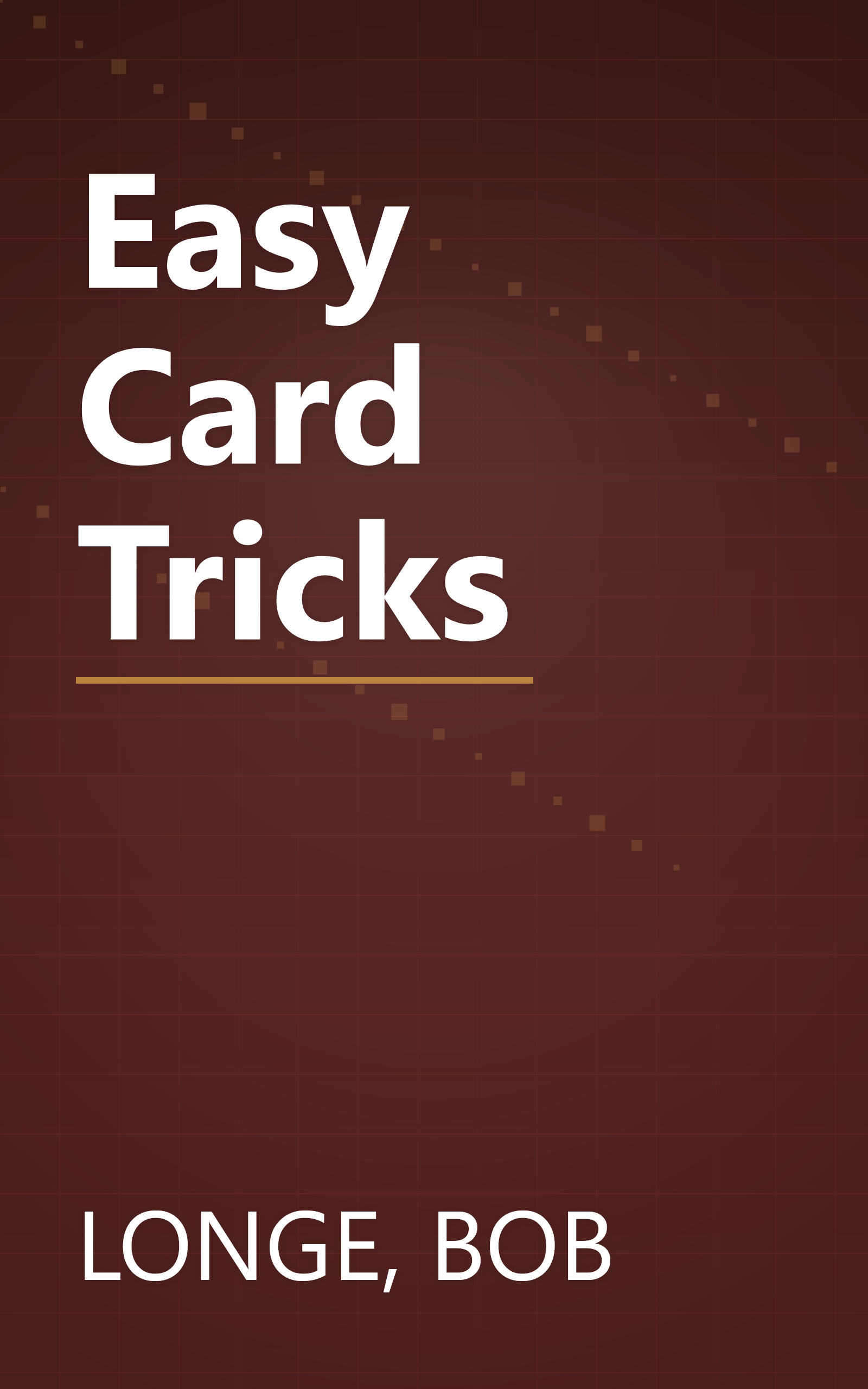 Easy Card Tricks book cover