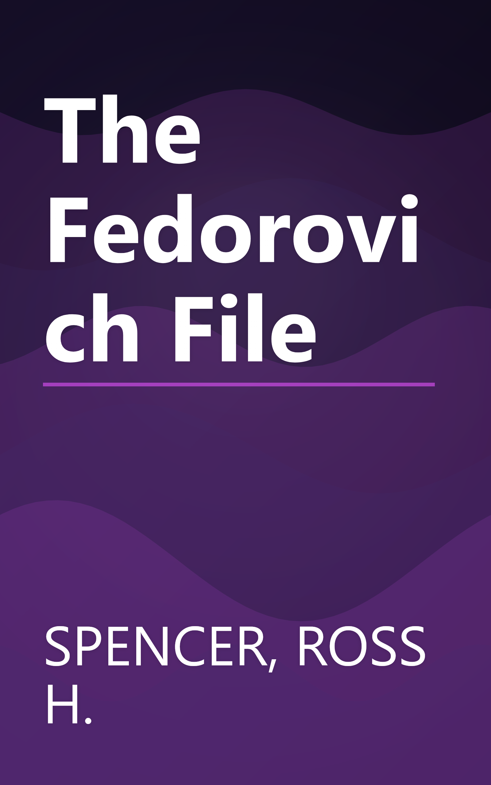 The Fedorovich File book cover