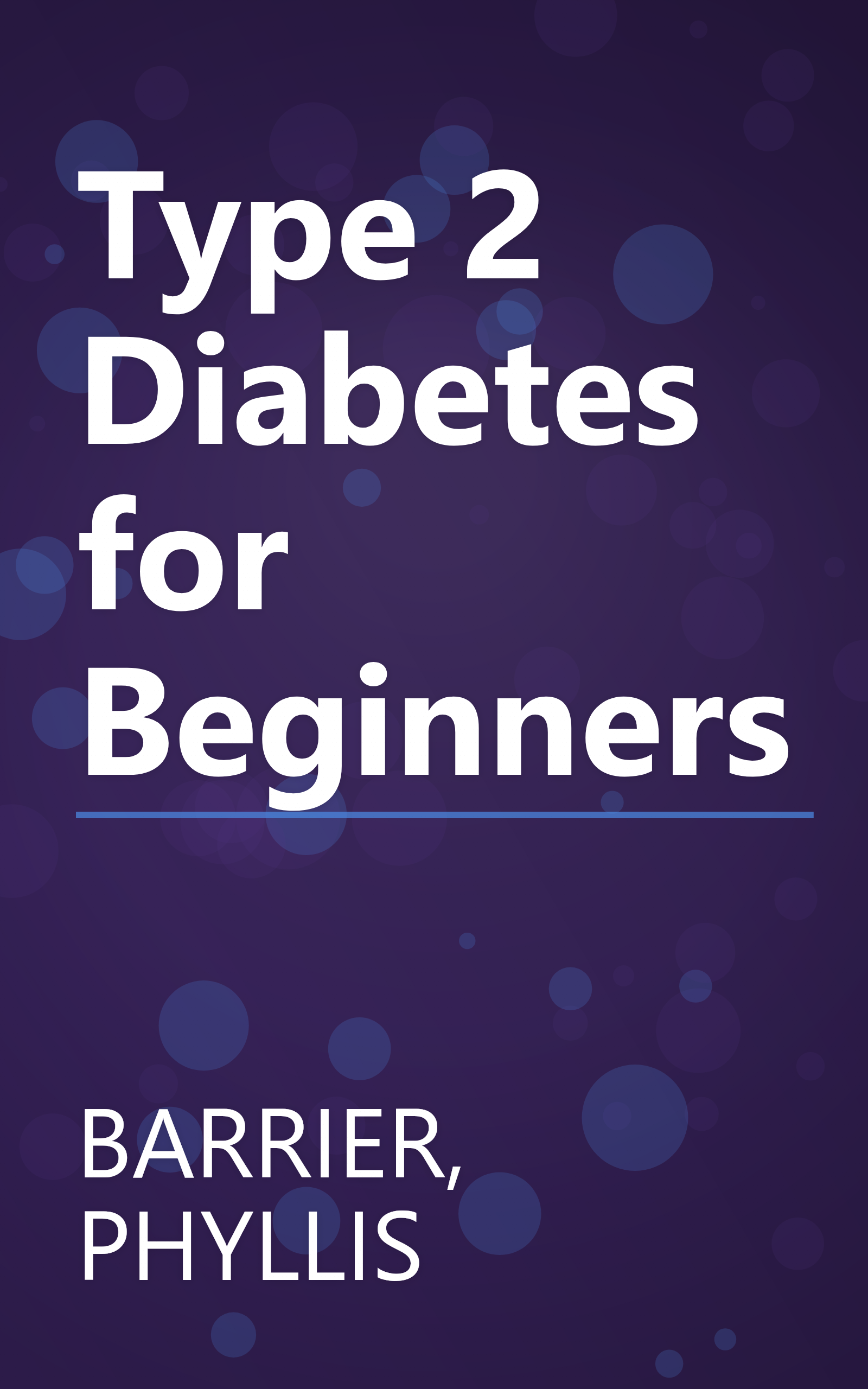 Type 2 Diabetes for Beginners book cover