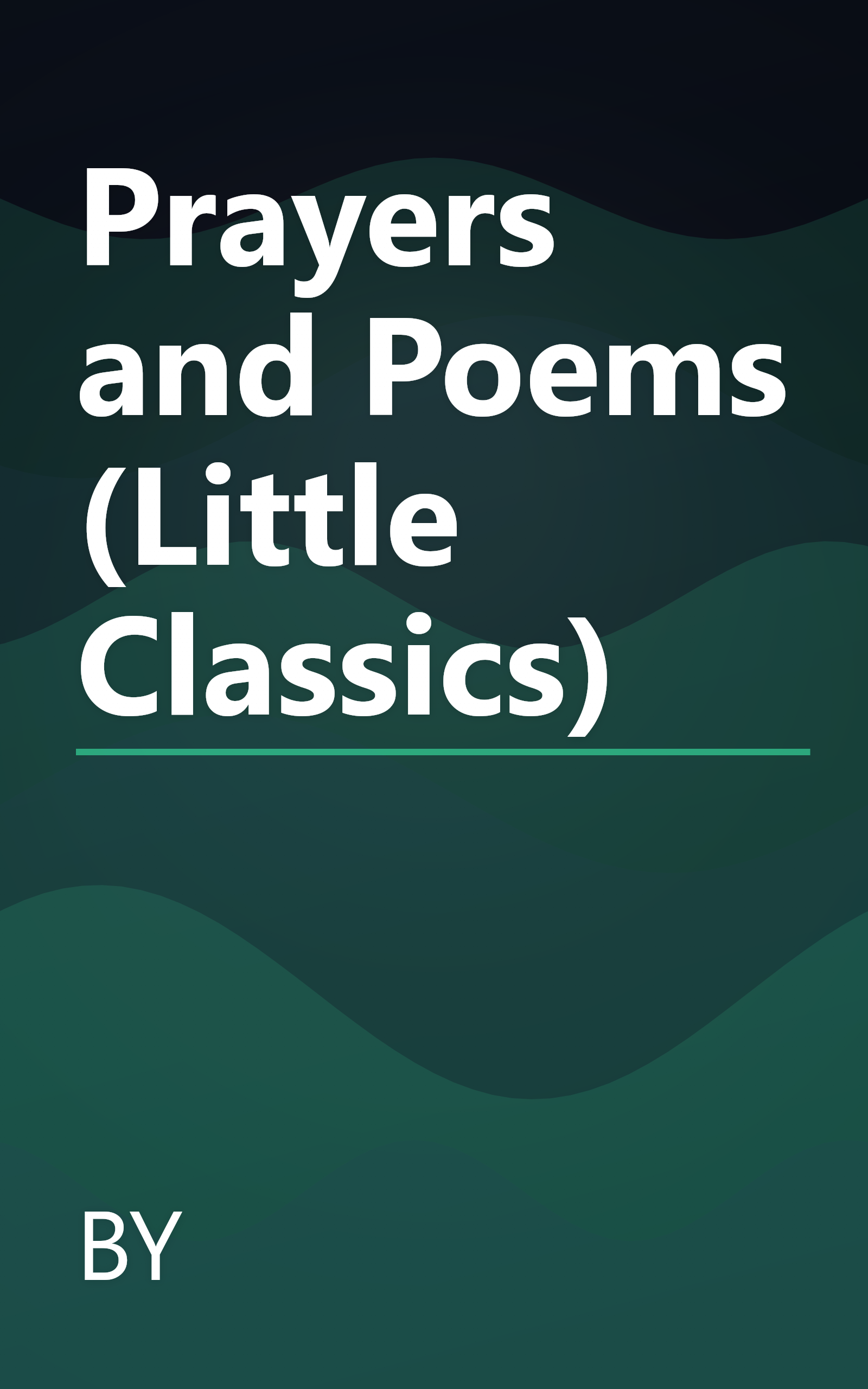 Prayers and Poems (Little Classics) book cover