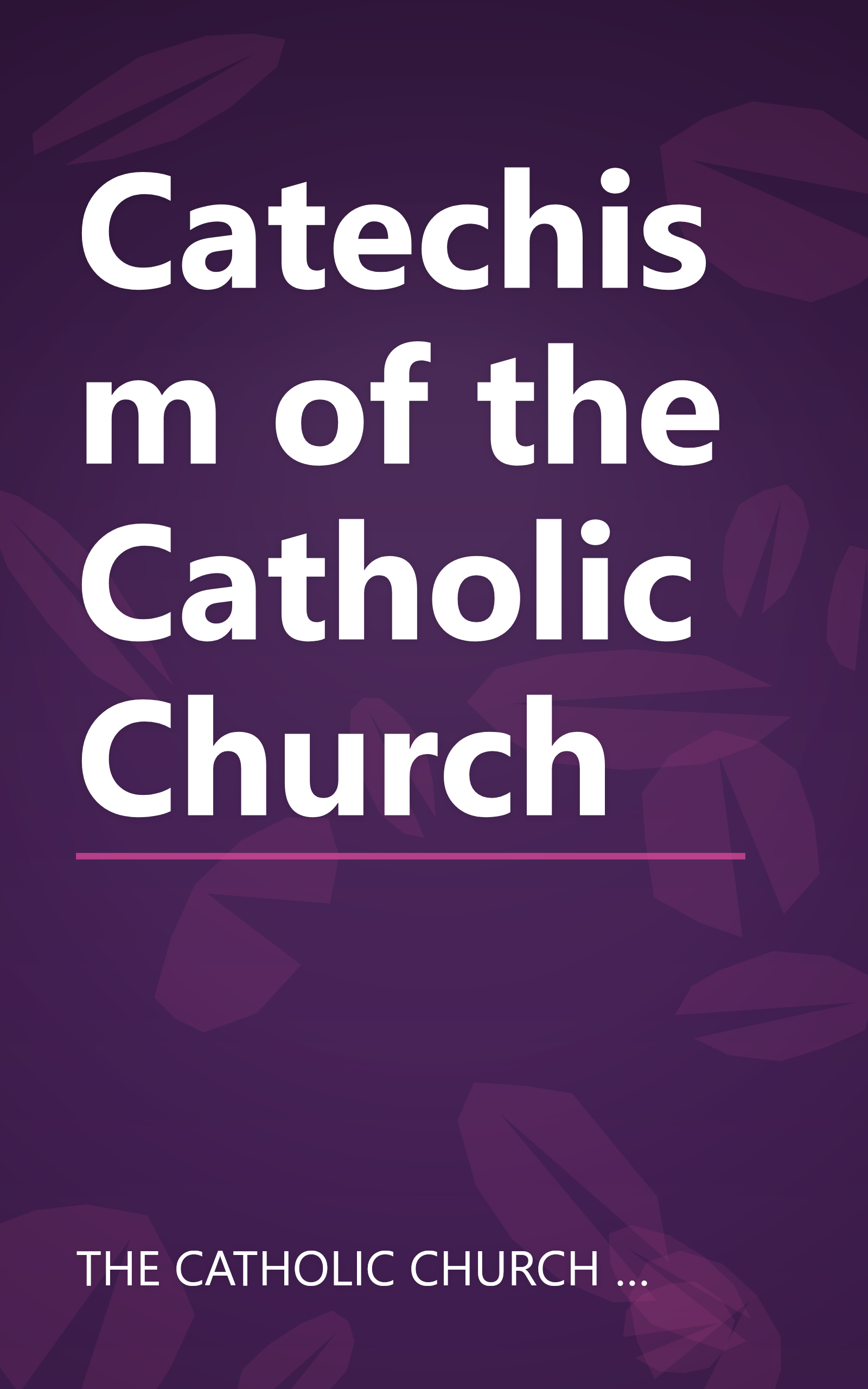 Catechism of the Catholic Church book cover