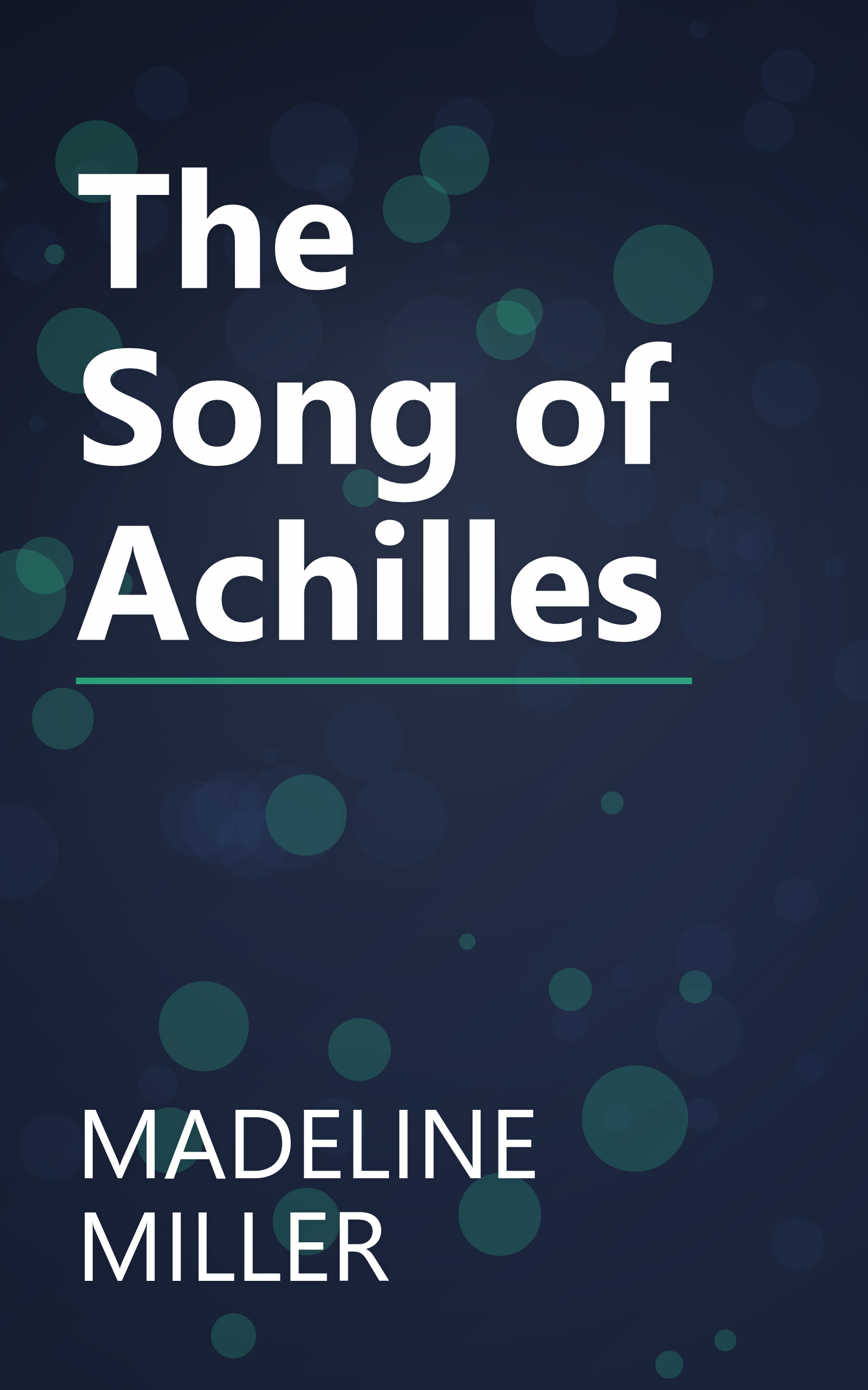 The Song of Achilles book cover