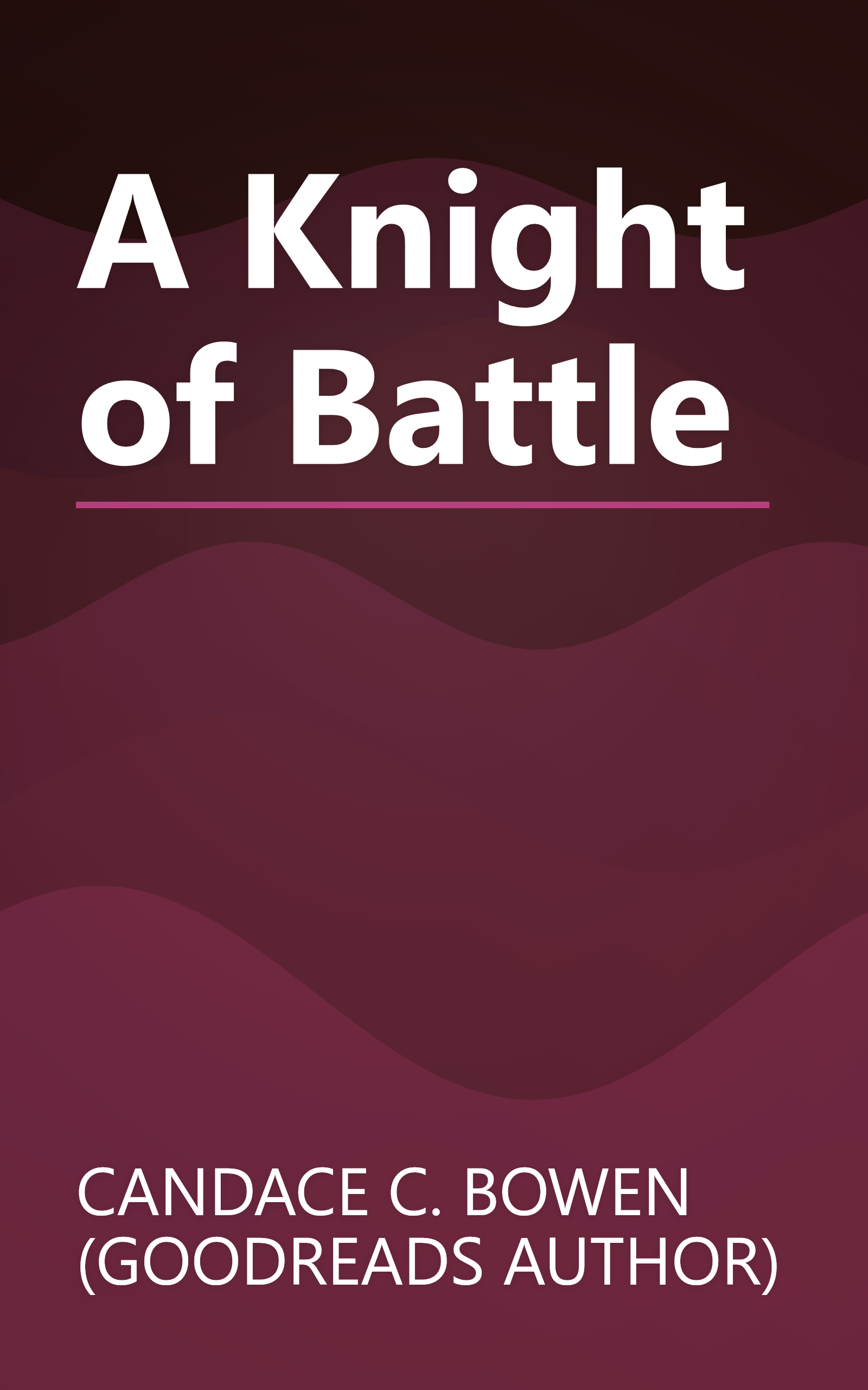 A Knight of Battle book cover