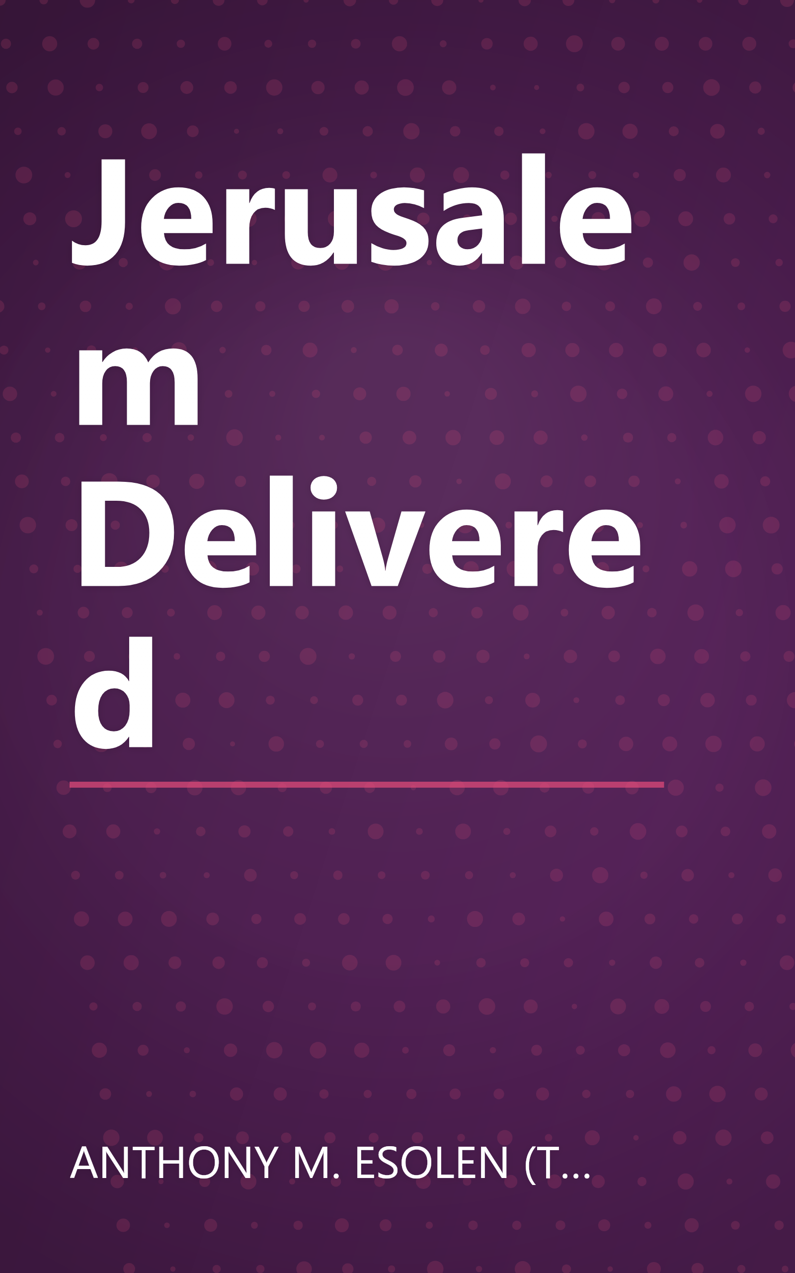 Jerusalem Delivered book cover