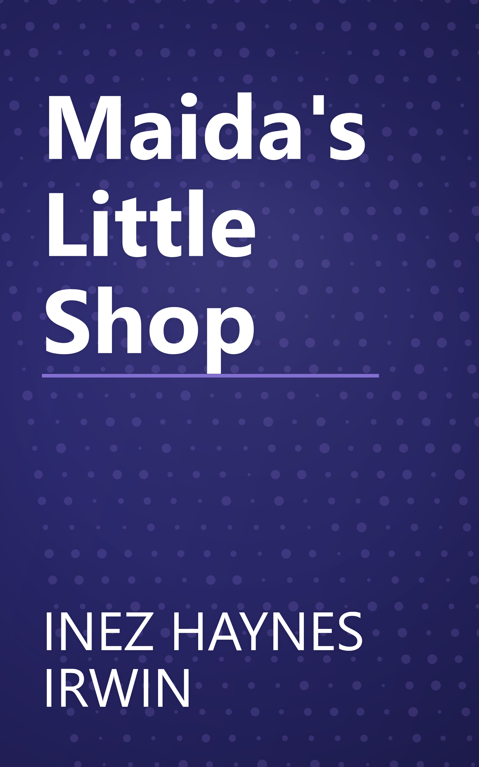 Maida's Little Shop book cover